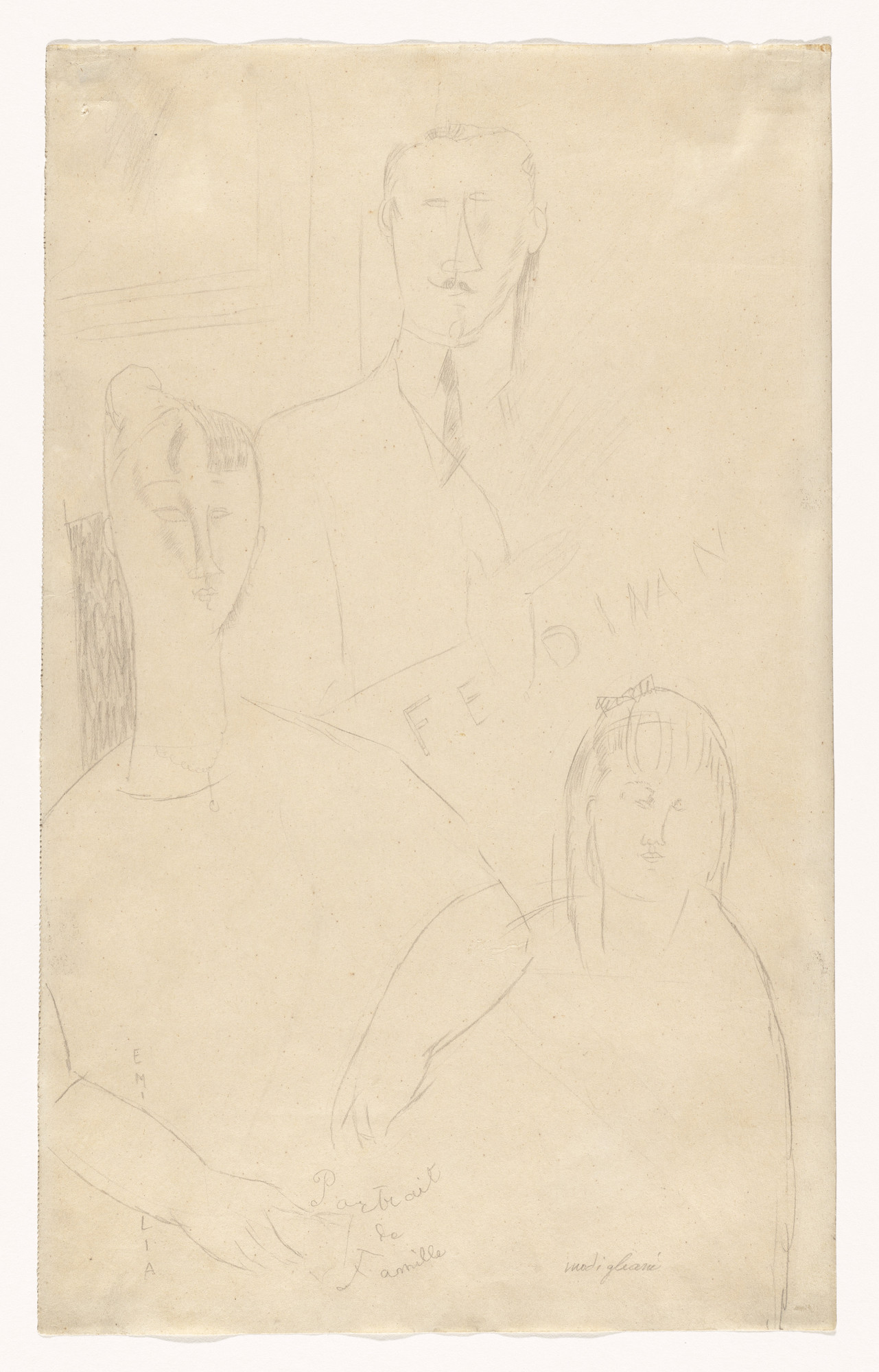 Amedeo Modigliani. The Family. (1916) | MoMA