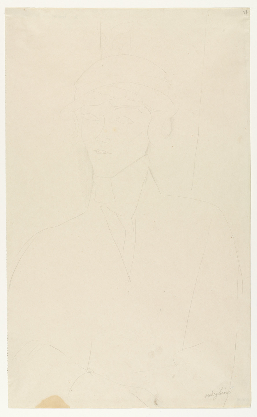 Amedeo Modigliani. Portrait of a Woman. (1917-1918) | MoMA