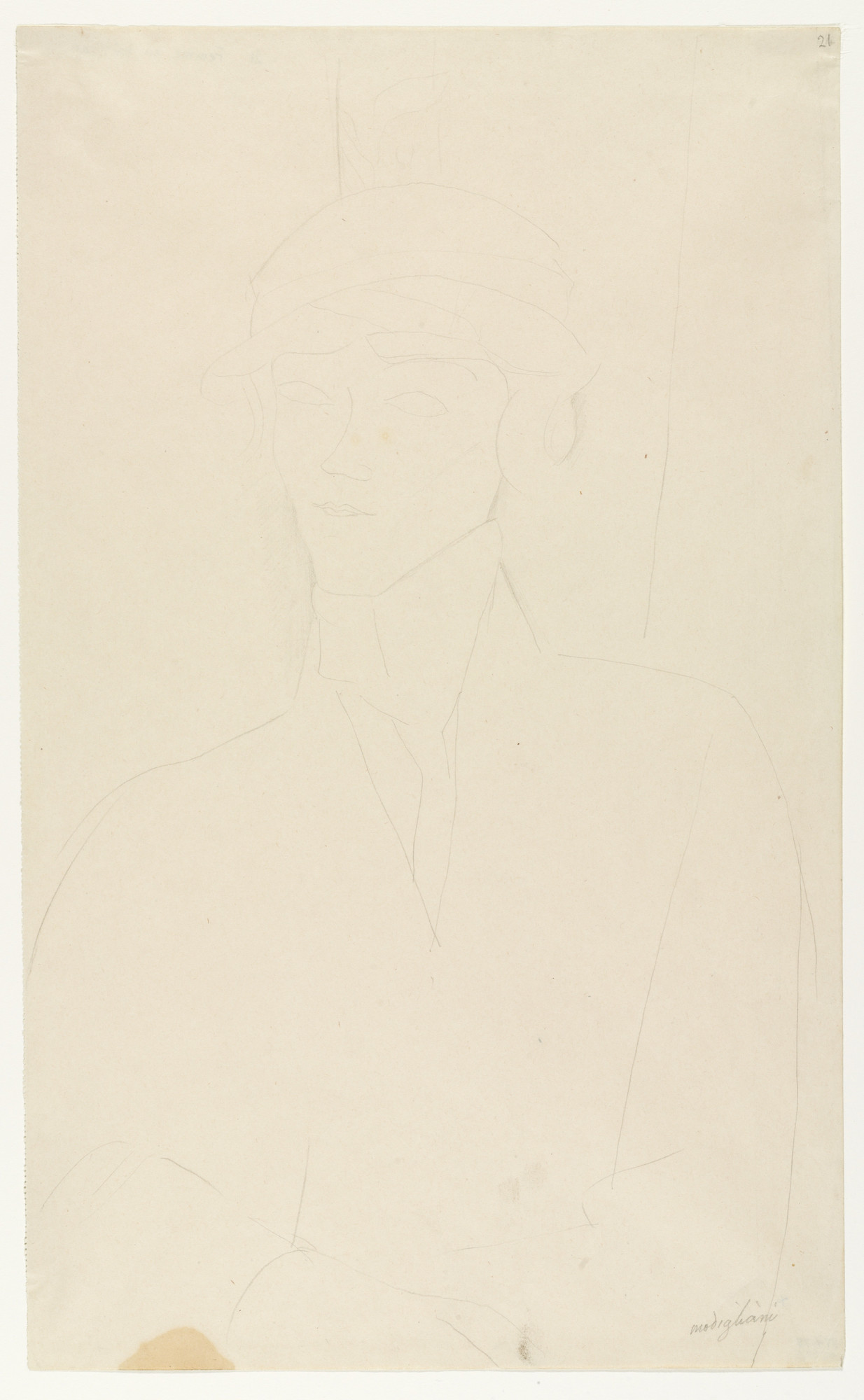 Amedeo Modigliani. Portrait of a Woman. (1917-1918) | MoMA