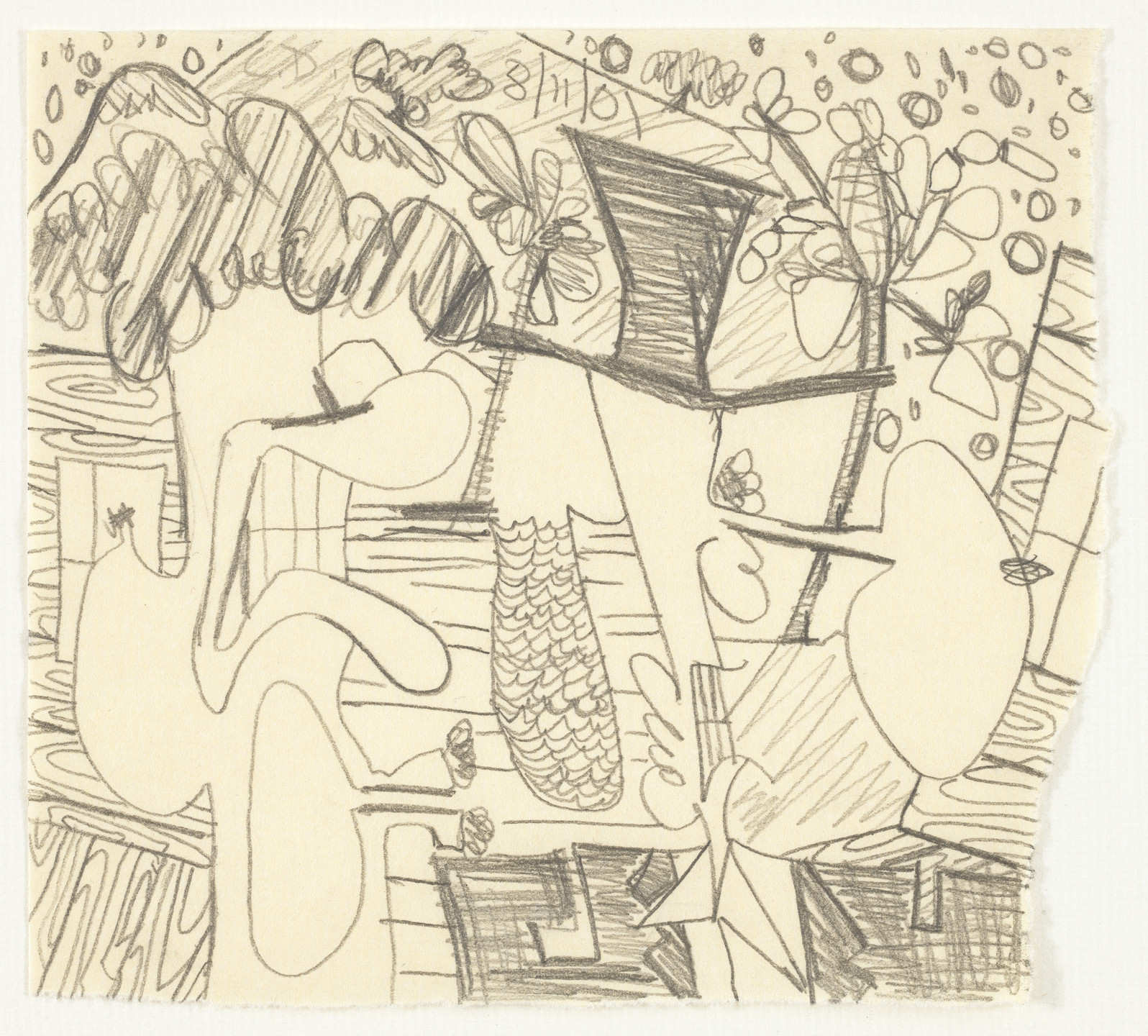 Carroll Dunham. 8/12/01. 2001 | MoMA