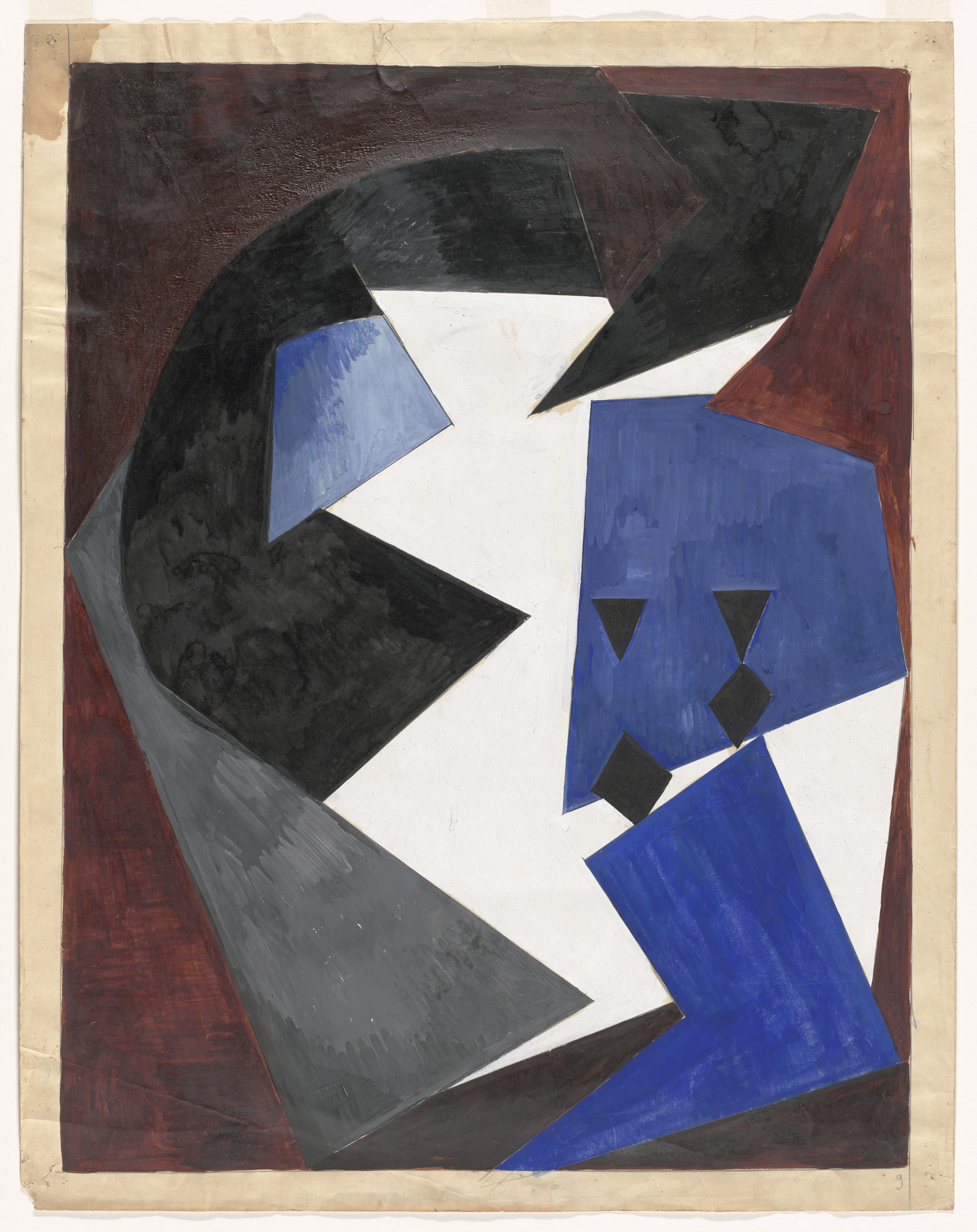 Alexandra Exter. Composition. c. 1916 | MoMA