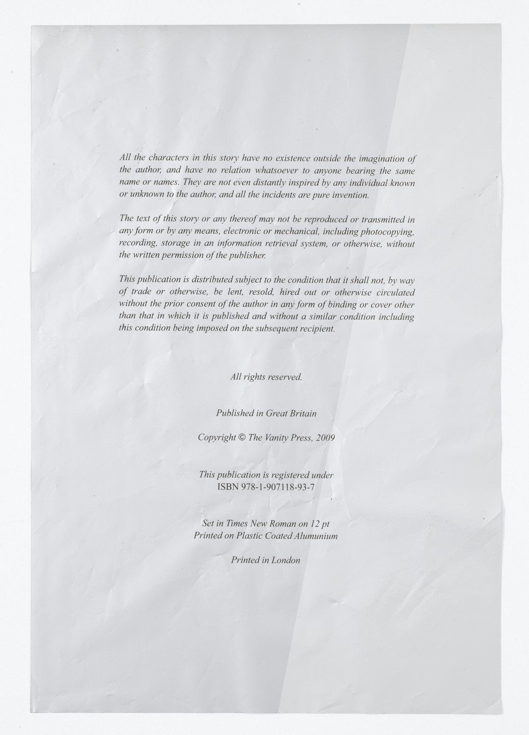 Fiona Banner. Evaporated Book. 2010 | MoMA