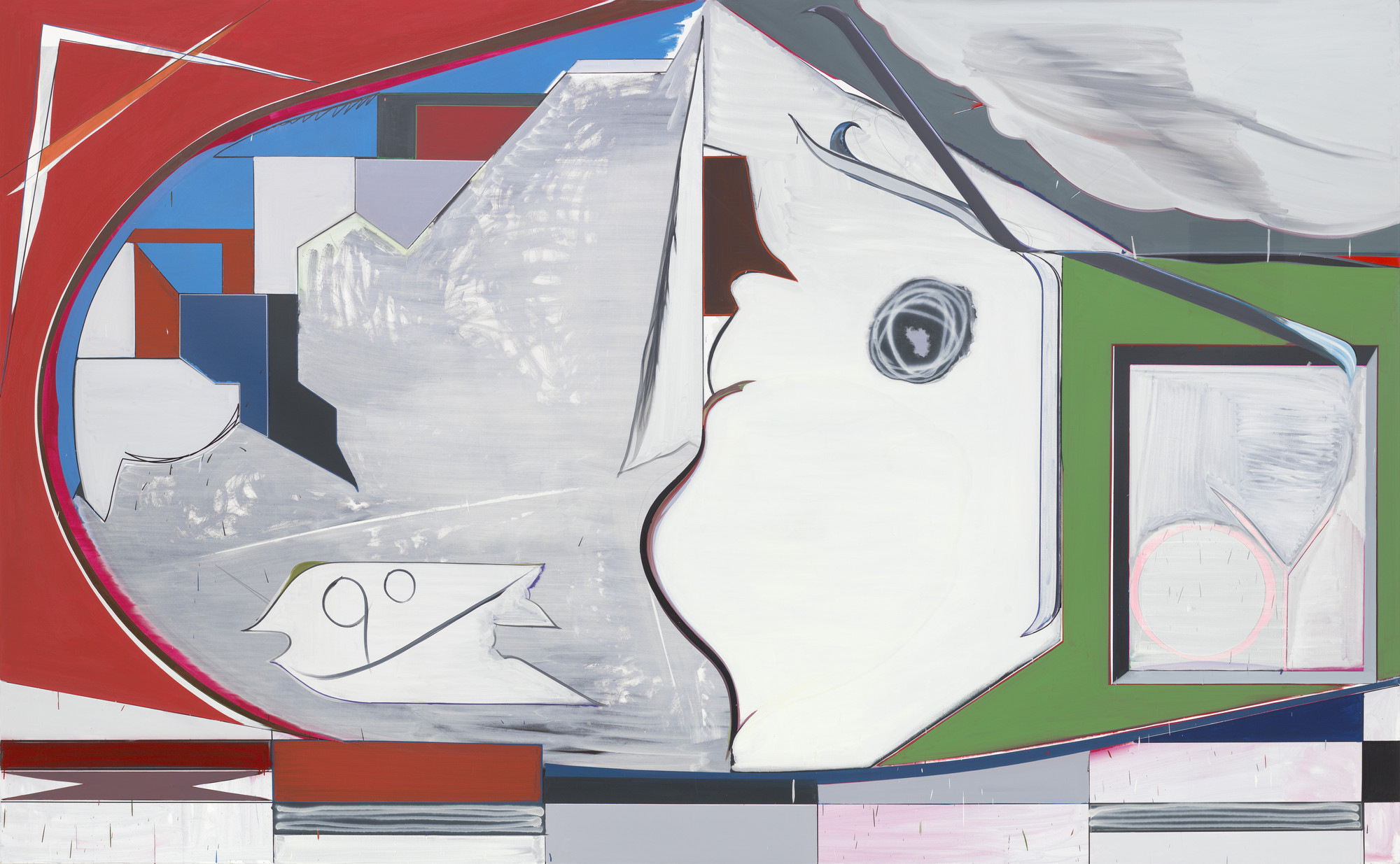 Thomas Scheibitz. Map I (Old Map). 2003-04 | MoMA