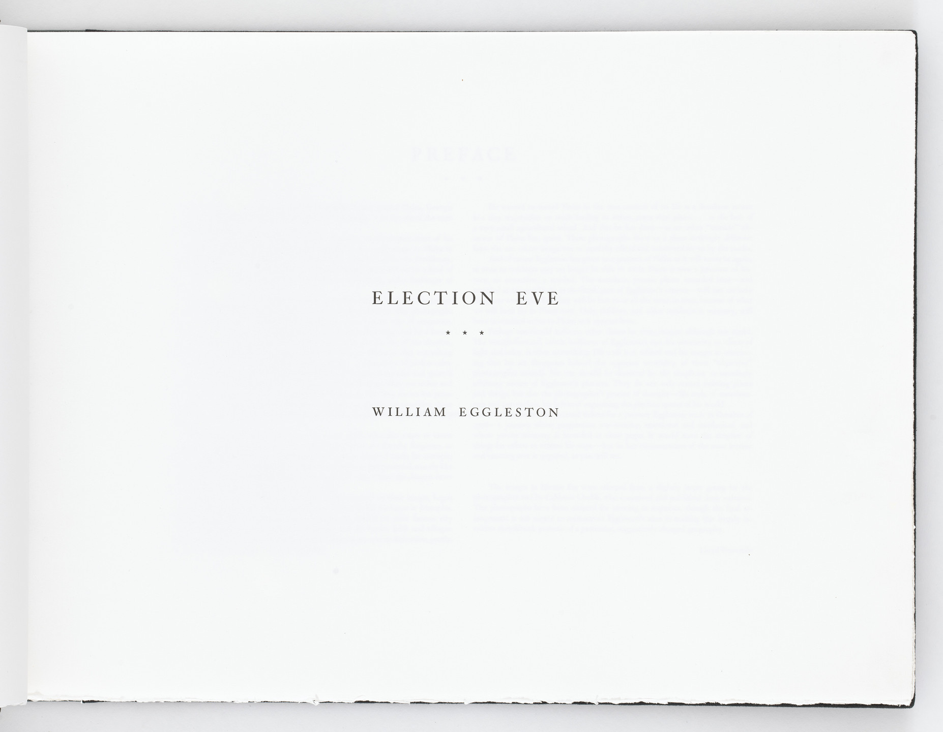 William Eggleston. Election Eve. 1976 | MoMA