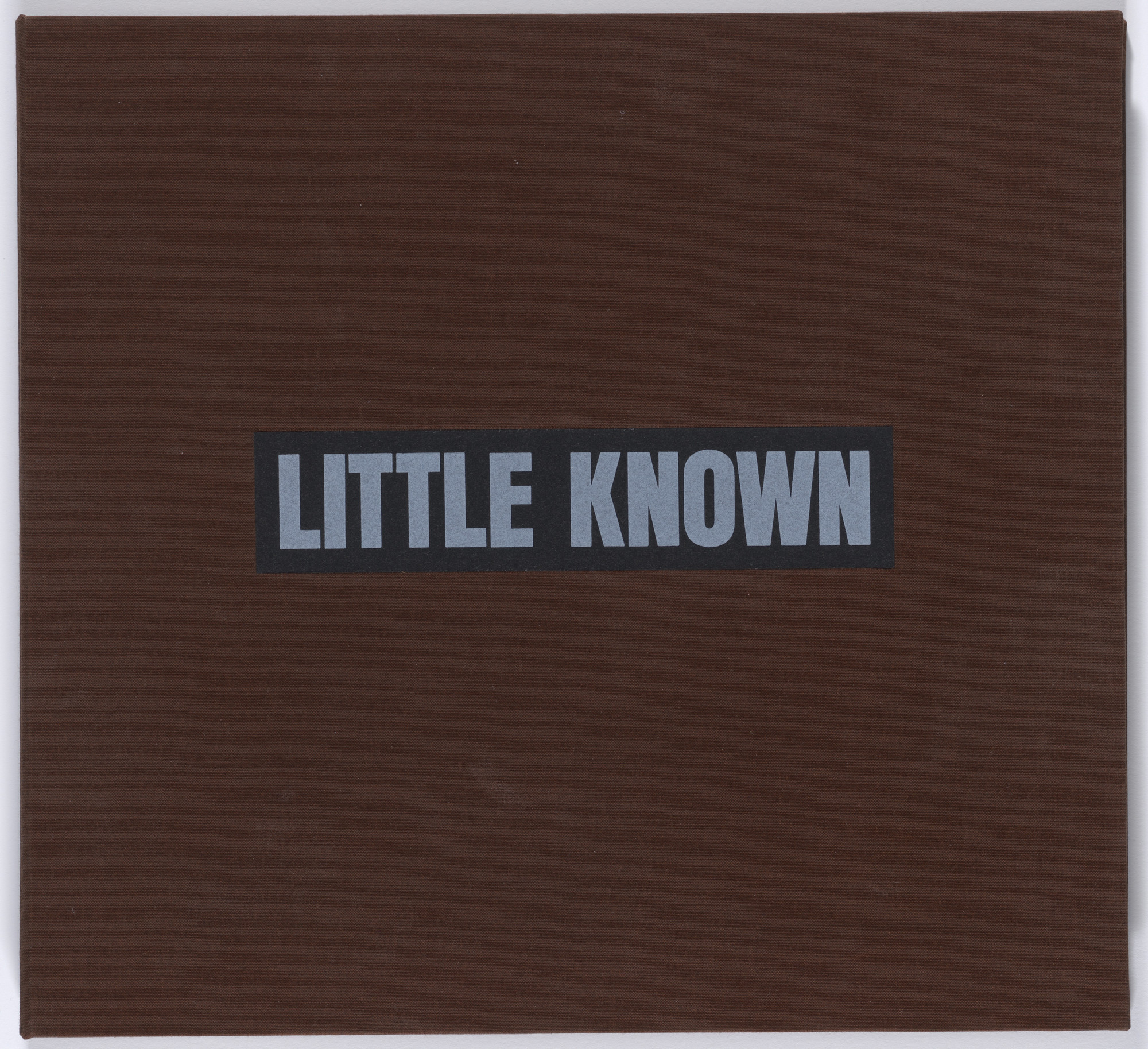 Bill Zulpo-Dane. Little Known. 1984 | MoMA