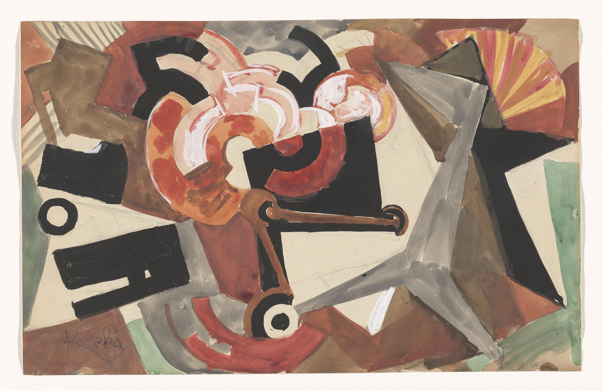 František Kupka. Untitled. 1928 | MoMA