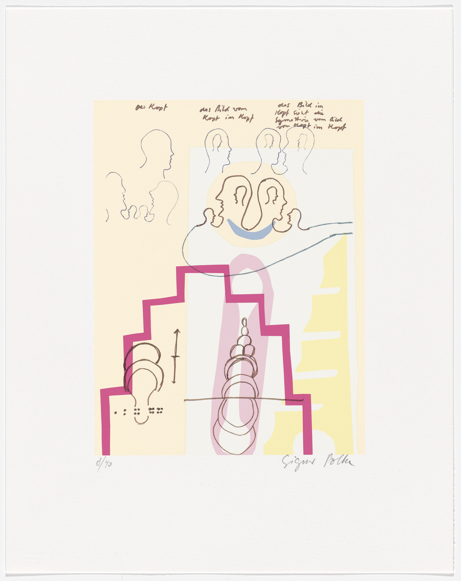 Sigmar Polke. Untitled from Full Moon in Aries (Vollmond im Widder ...