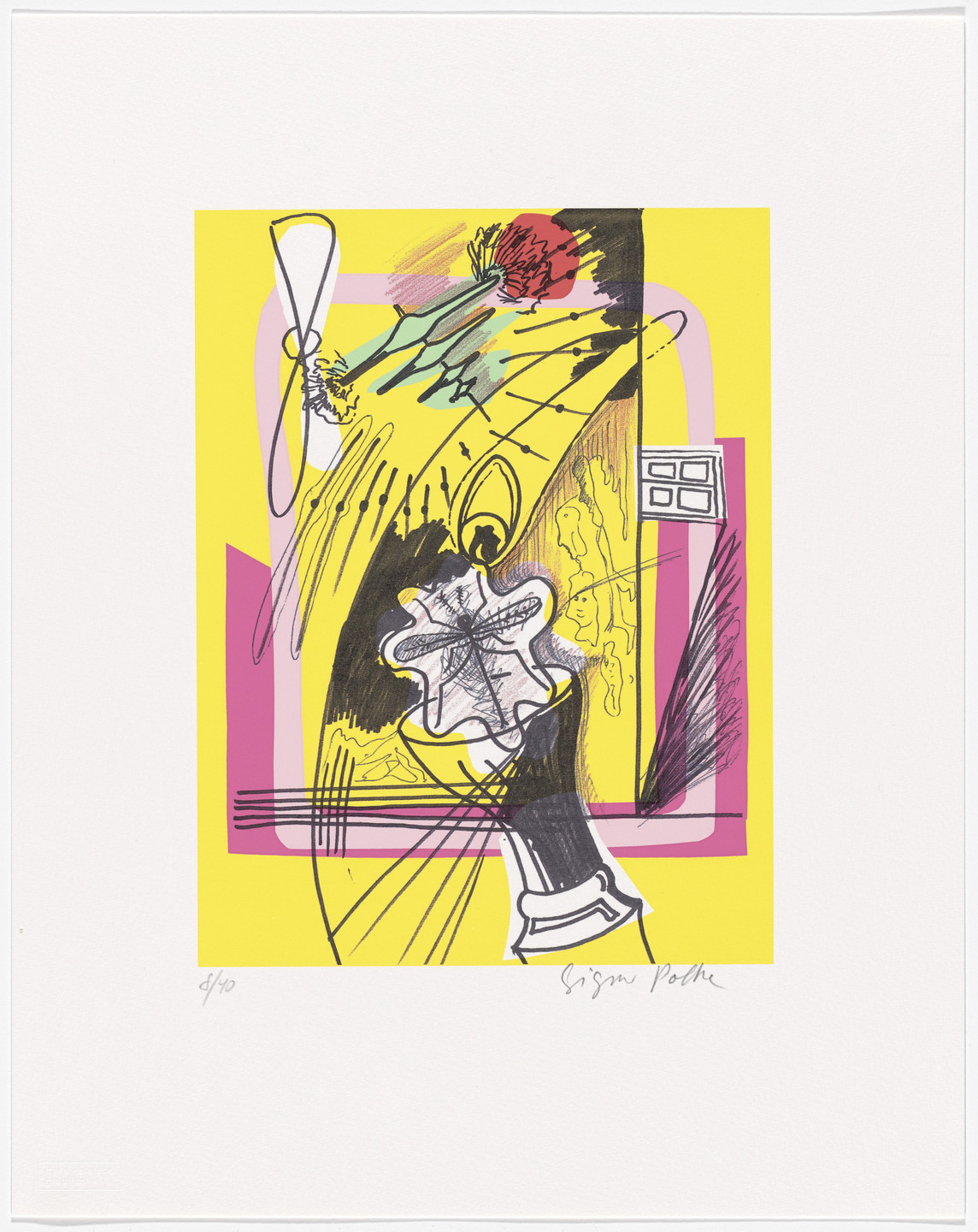 Sigmar Polke. Untitled from Full Moon in Aries (Vollmond im Widder ...