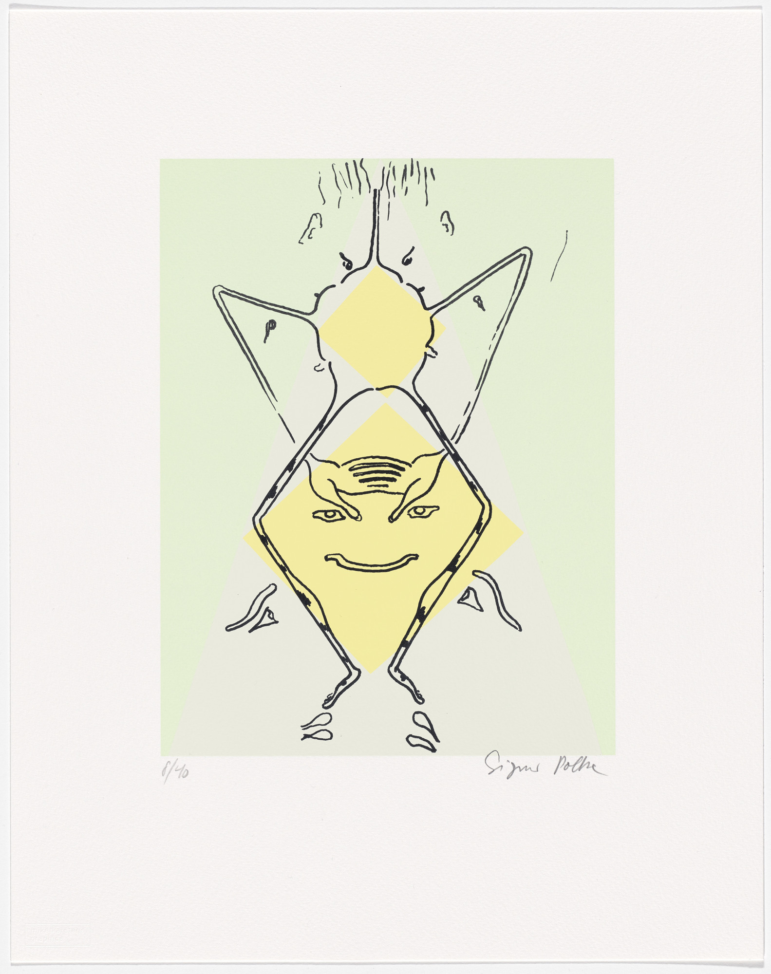 Sigmar Polke. Untitled from Full Moon in Aries (Vollmond im Widder ...