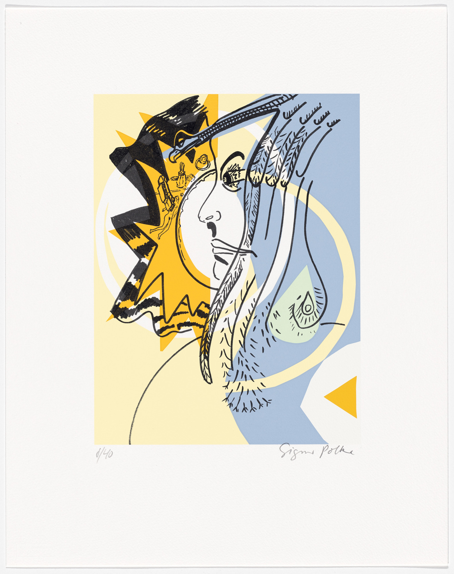 Sigmar Polke. Untitled from Full Moon in Aries (Vollmond im Widder ...