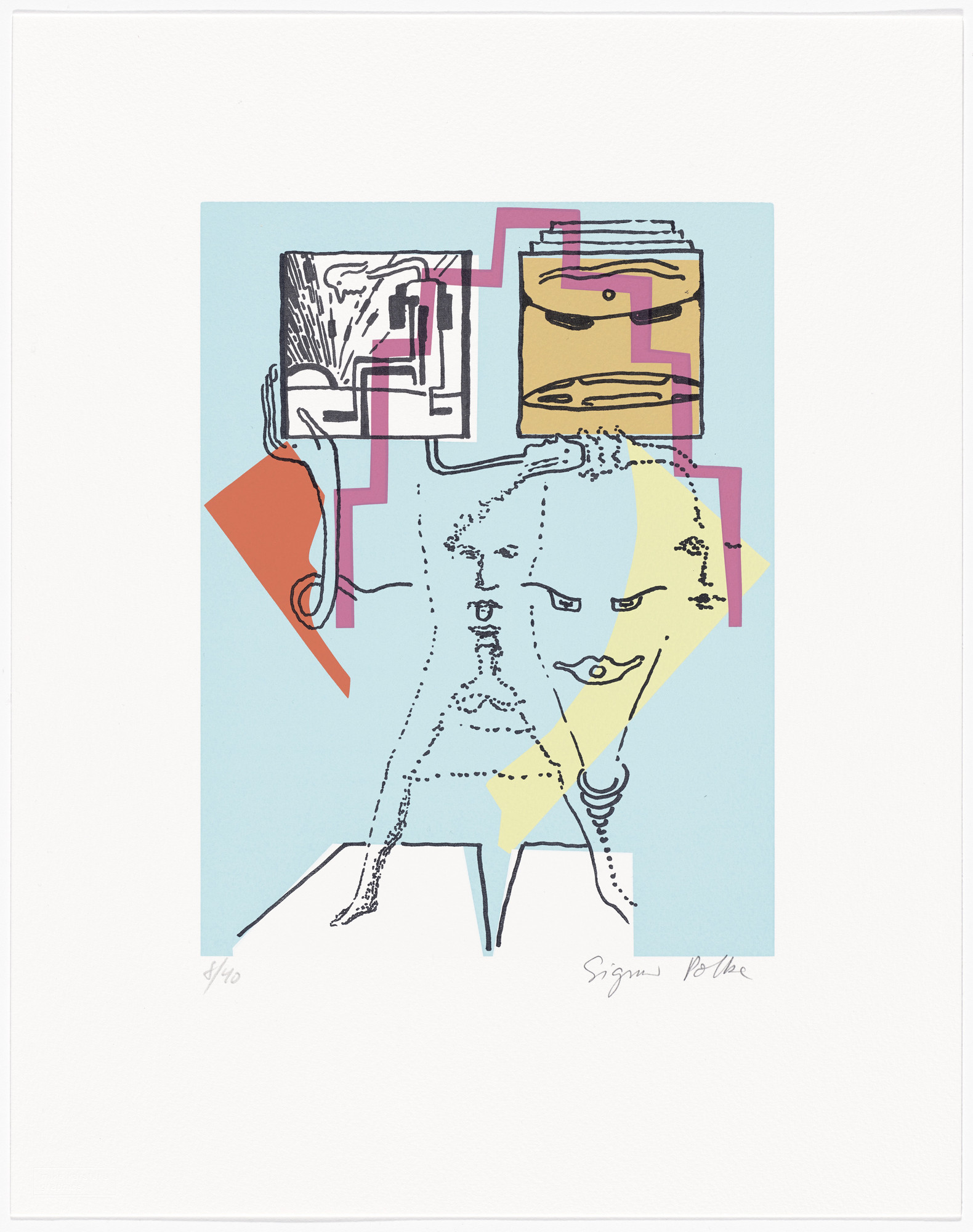 Sigmar Polke. Untitled from Full Moon in Aries (Vollmond im Widder ...