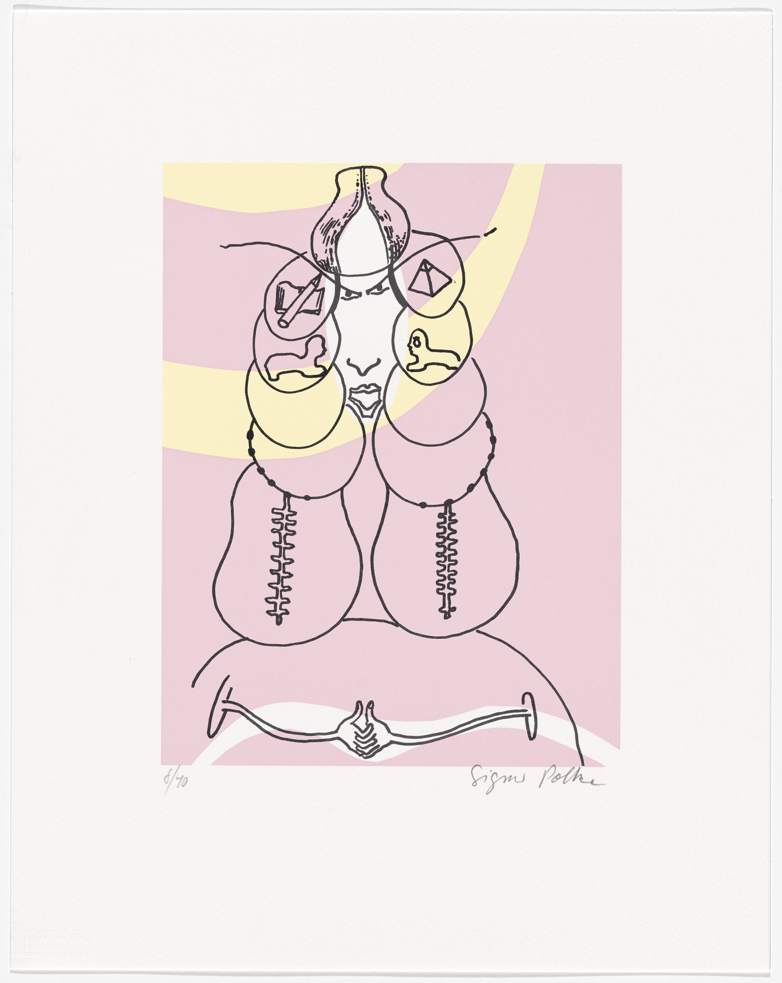 Sigmar Polke. Untitled from Full Moon in Aries (Vollmond im Widder ...