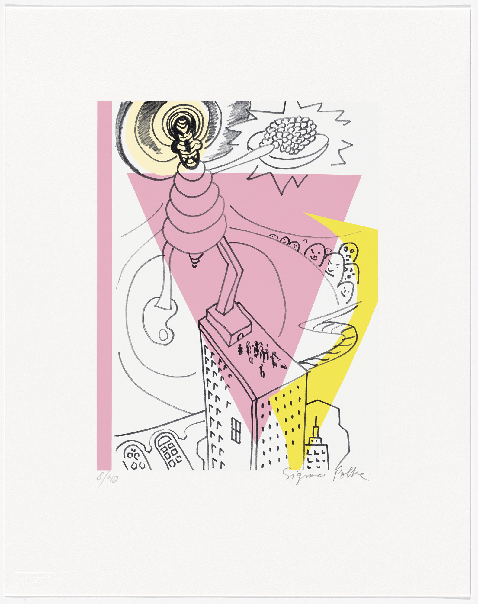 Sigmar Polke. Untitled from Full Moon in Aries (Vollmond im Widder ...