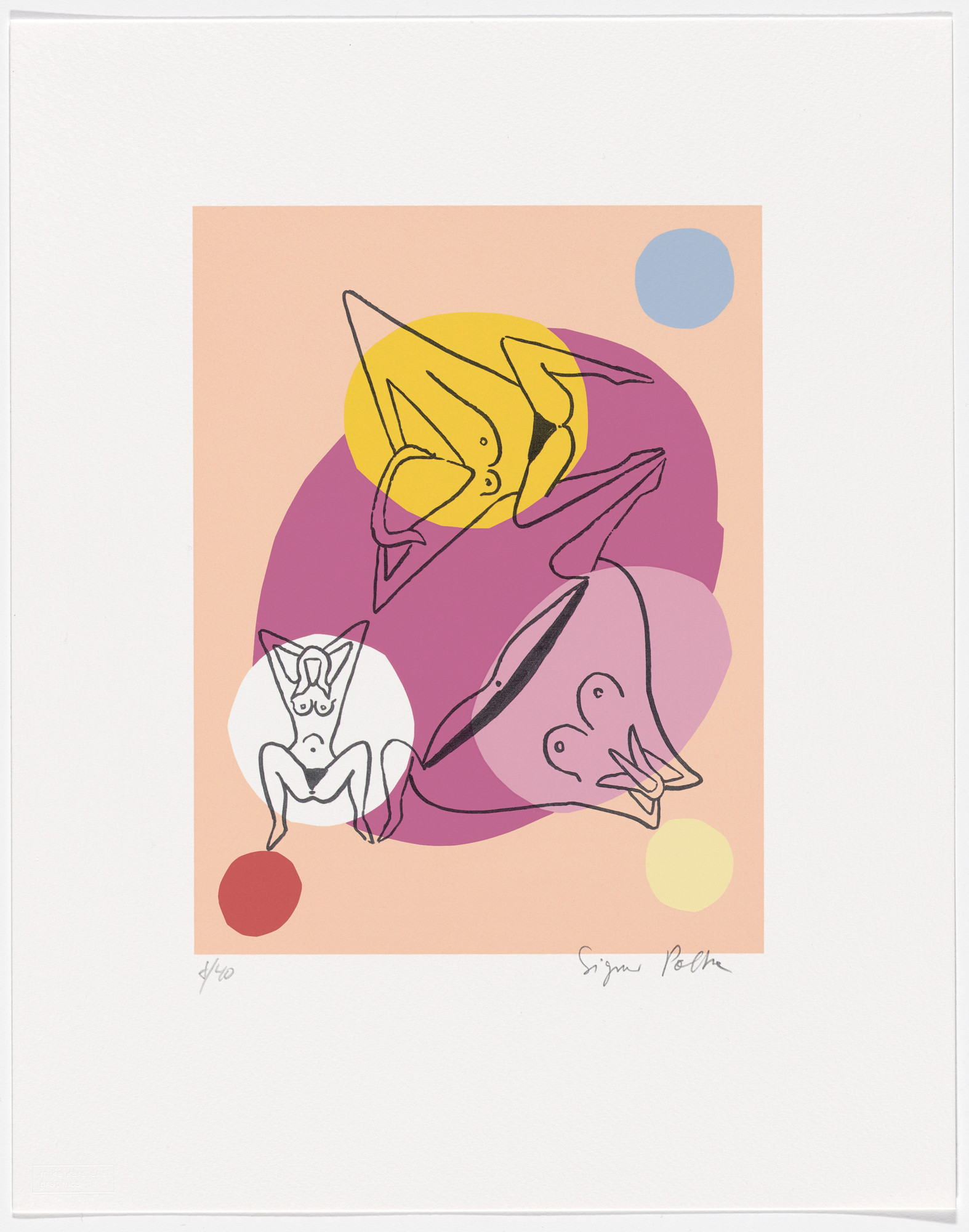 Sigmar Polke. Untitled from Full Moon in Aries (Vollmond im Widder ...