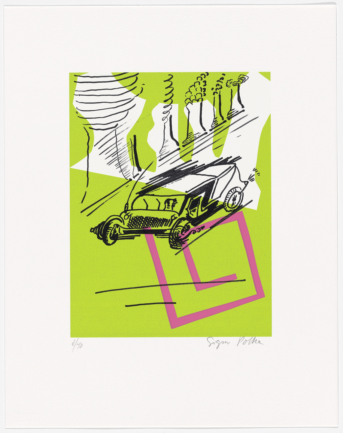 Sigmar Polke. Untitled from Full Moon in Aries (Vollmond im Widder ...