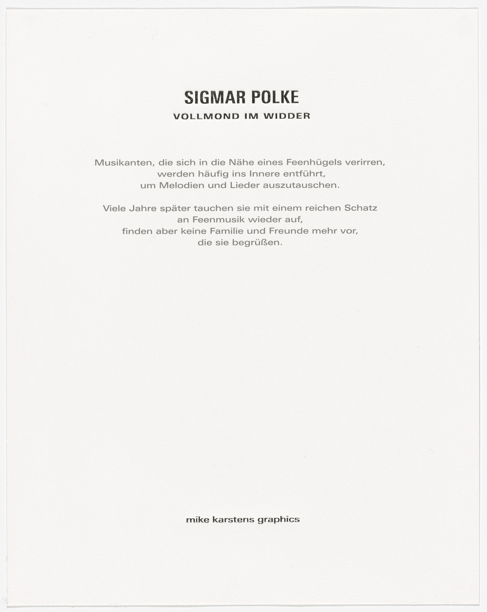 Sigmar Polke. Full Moon in Aries (Vollmond im Widder). 2004 | MoMA