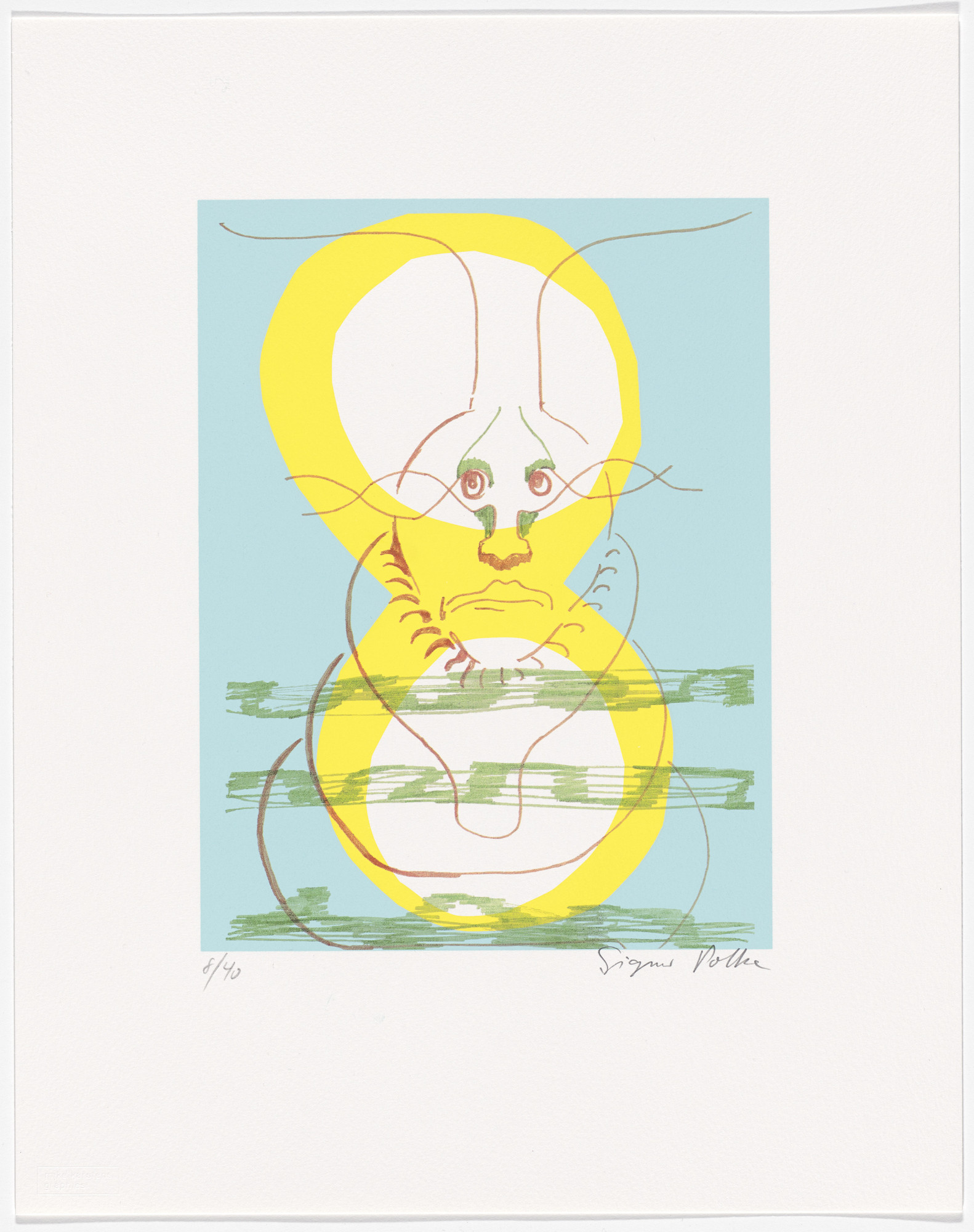 Sigmar Polke. Untitled from Full Moon in Aries (Vollmond im Widder ...