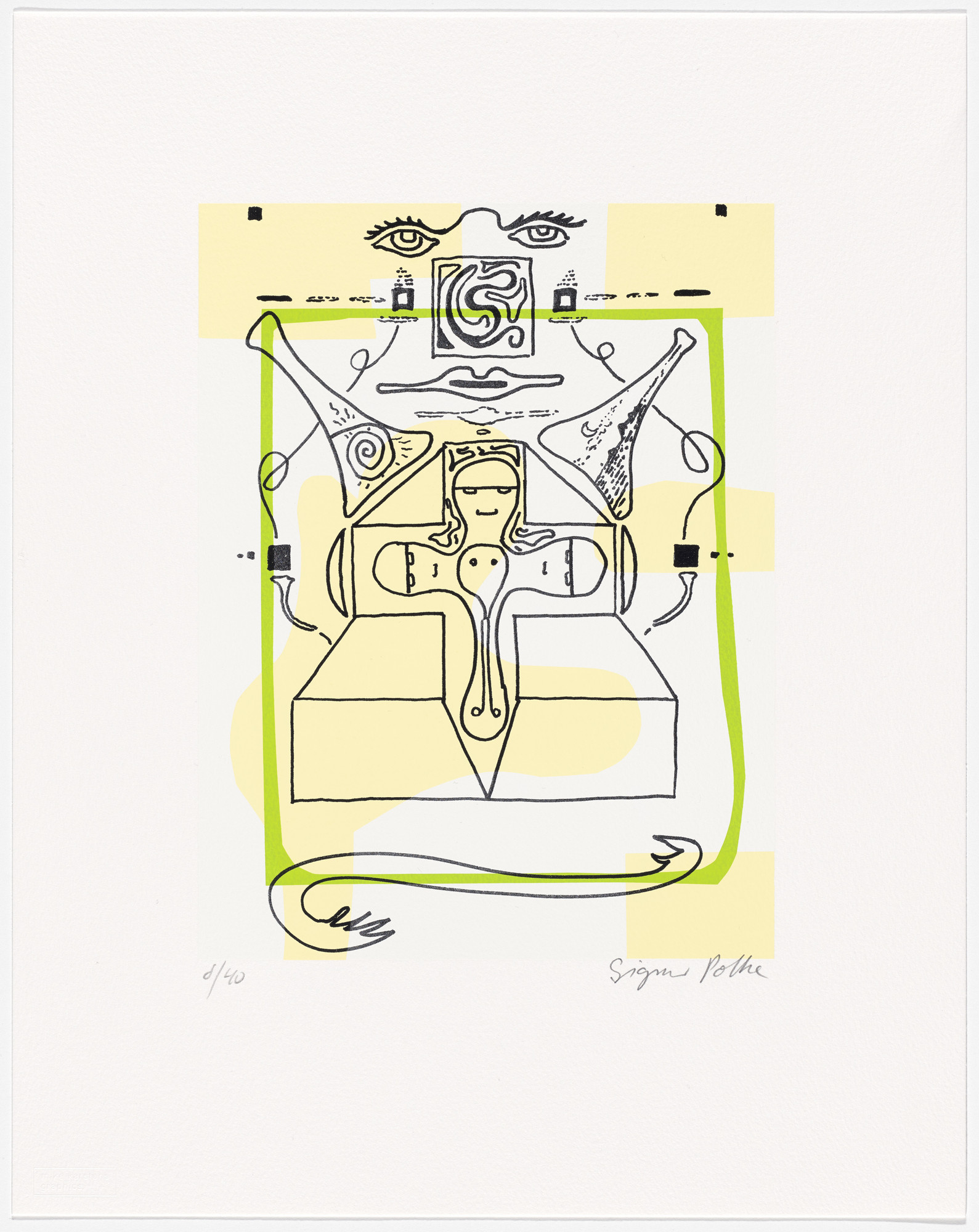 Sigmar Polke. Untitled from Full Moon in Aries (Vollmond im Widder ...