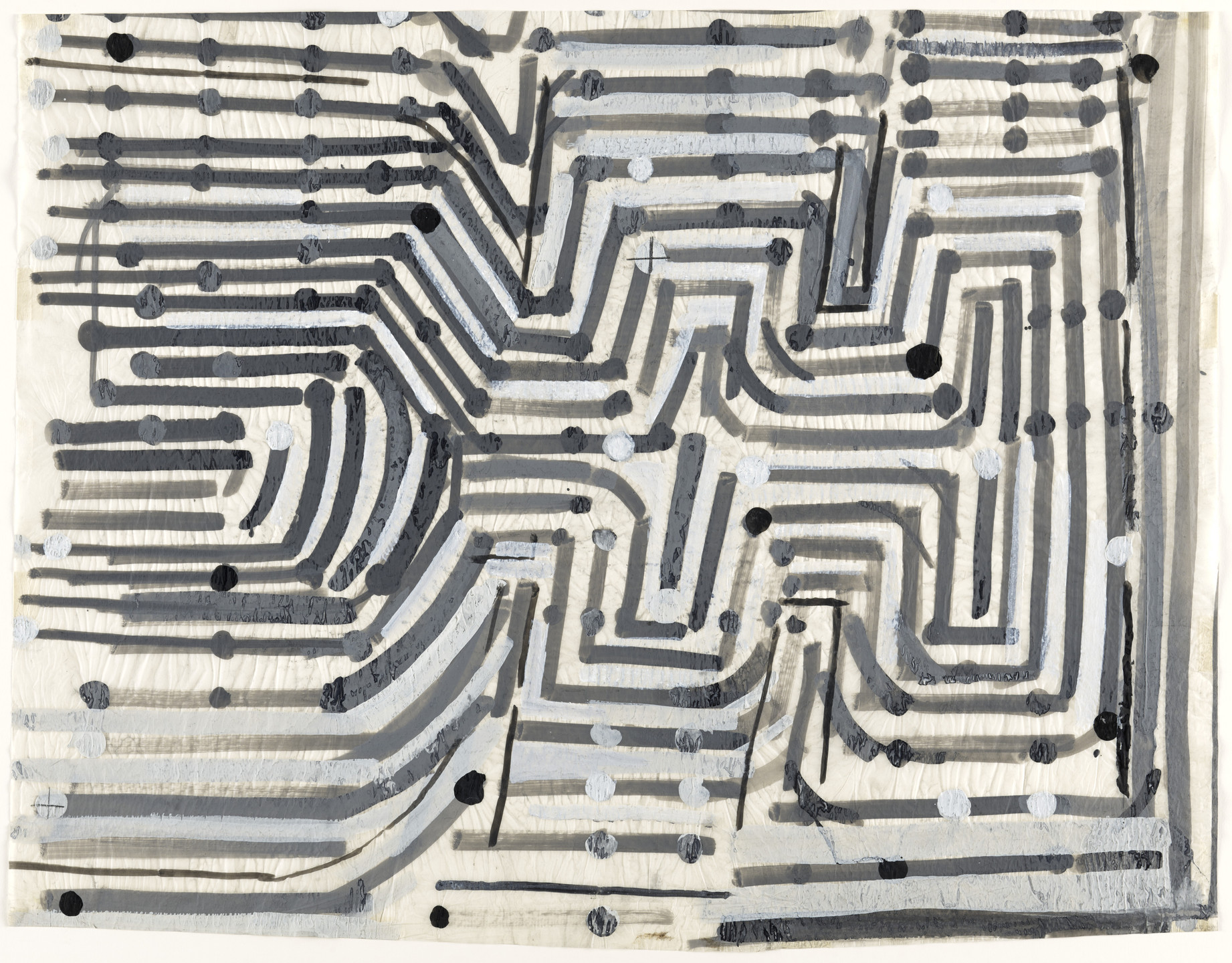 Chryssa. Untitled. (c. 1969) | MoMA