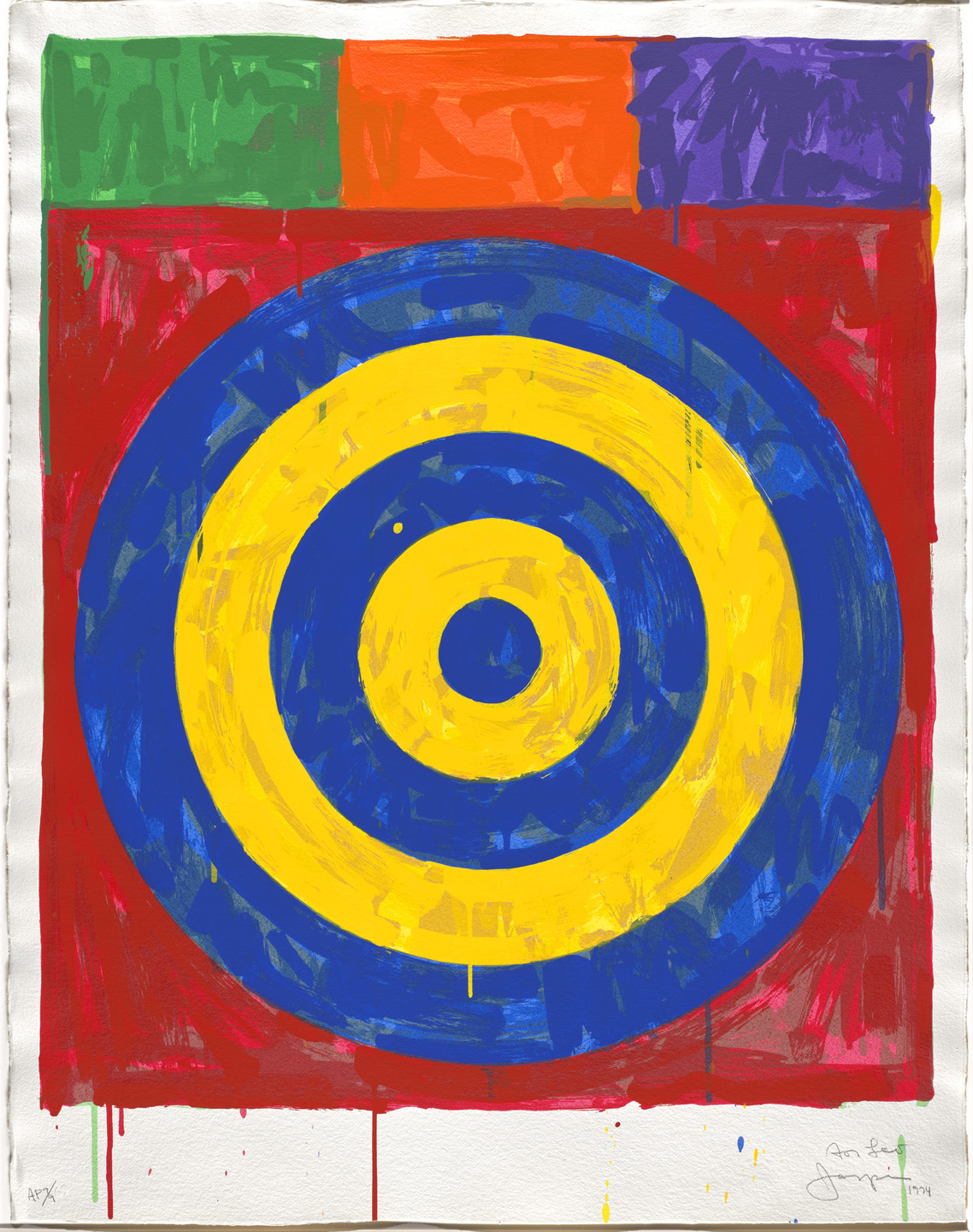 Jasper Johns. Target. 1974 | MoMA