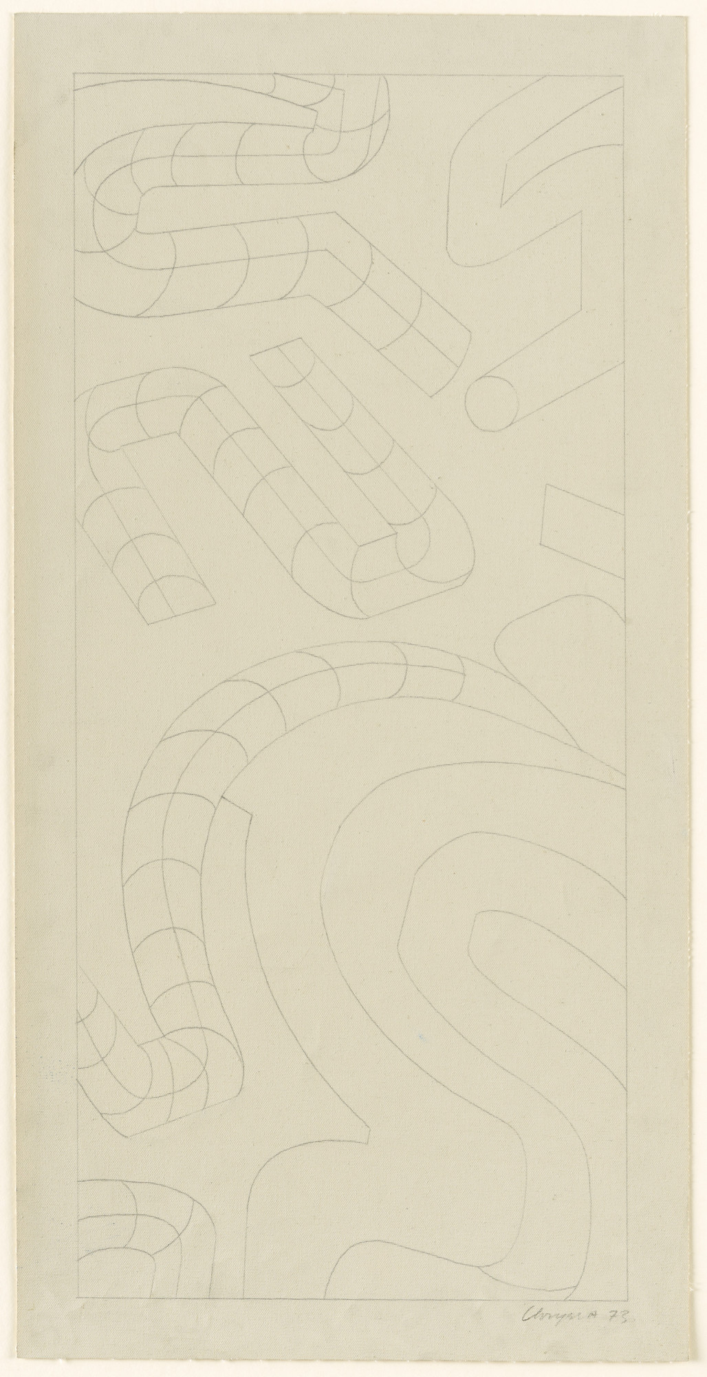 Chryssa. Untitled. 1973 | MoMA