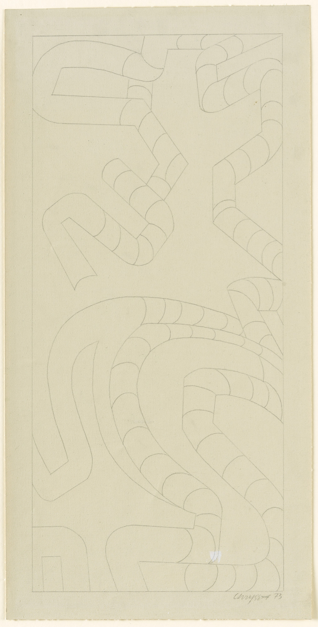 Chryssa. Untitled. 1973 | MoMA