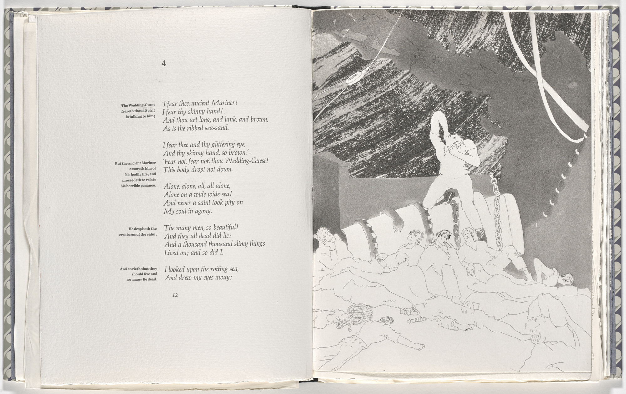 Patrick Procktor. The Ribbed Sea-Sand from The Rime of the Ancient ...