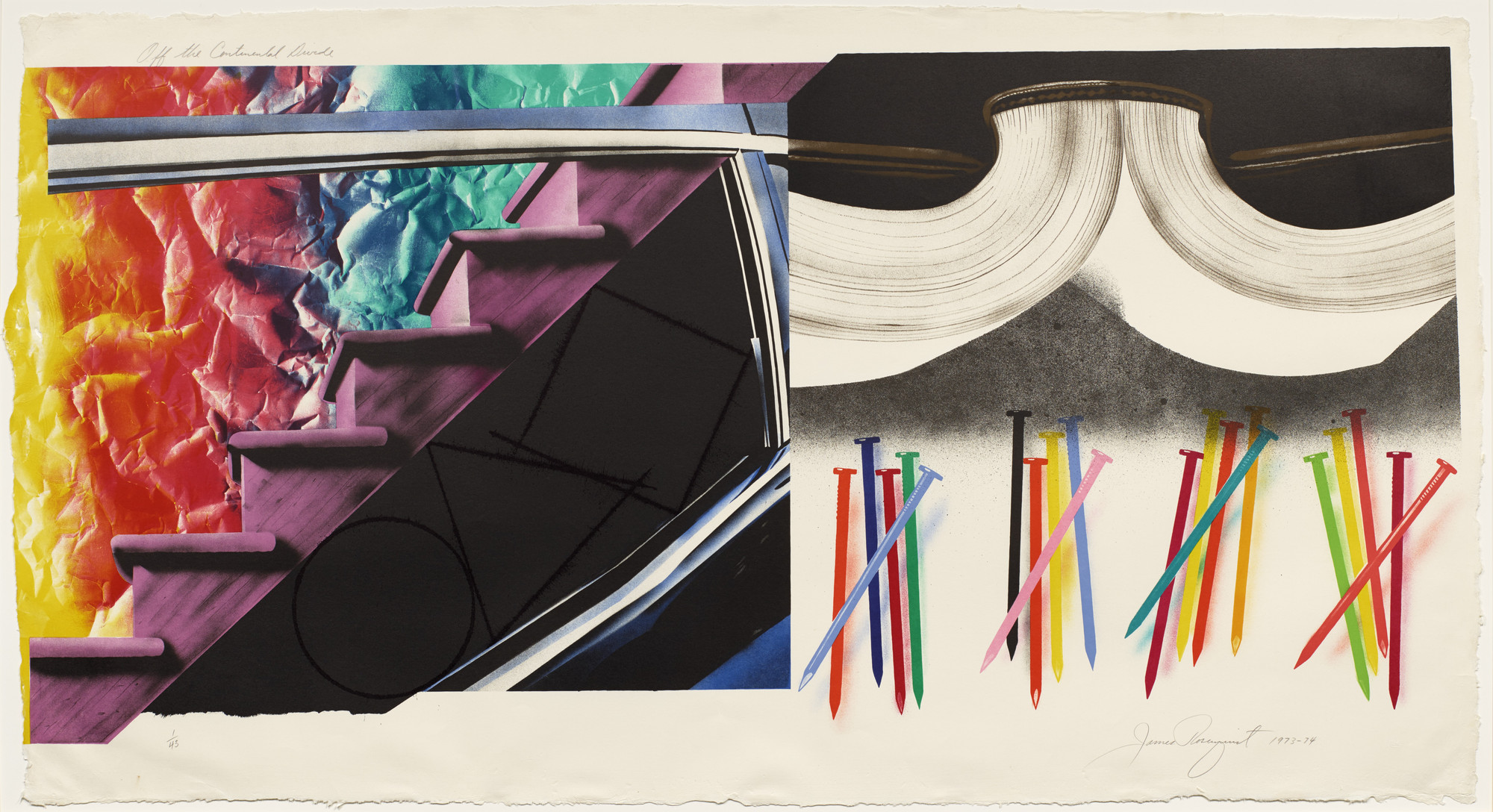 James Rosenquist. Off the Continental Divide. 1973-74 | MoMA