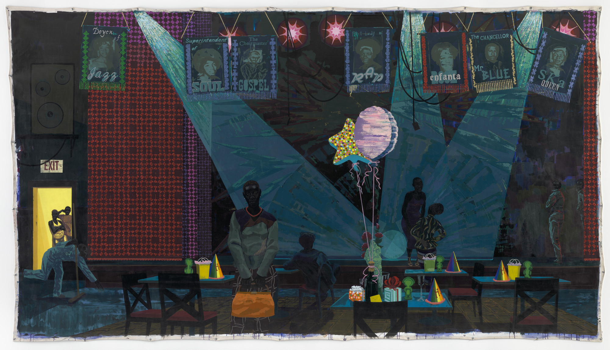 Kerry James Marshall. Untitled (Club Scene). 2013 | MoMA