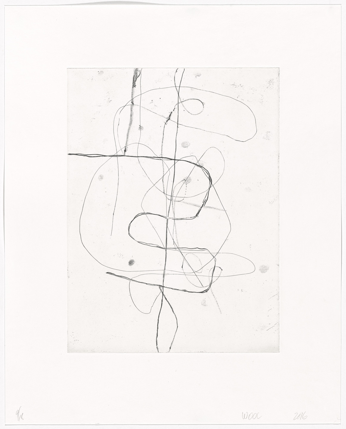 Christopher Wool. Untitled from an untitled portfolio. 2016 | MoMA