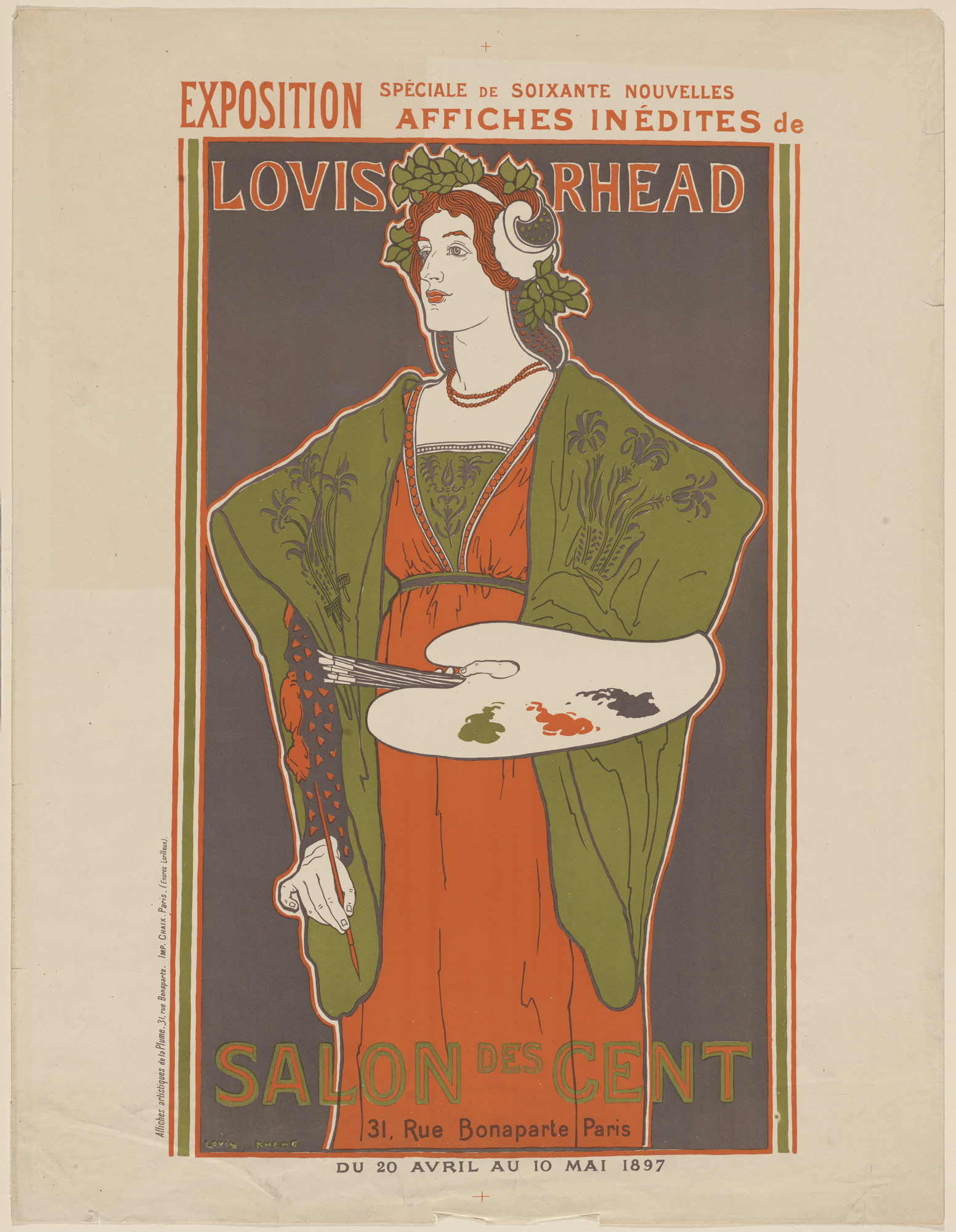 Louis Rhead. Exposition spéciale de soixante nouvelles affiches ...