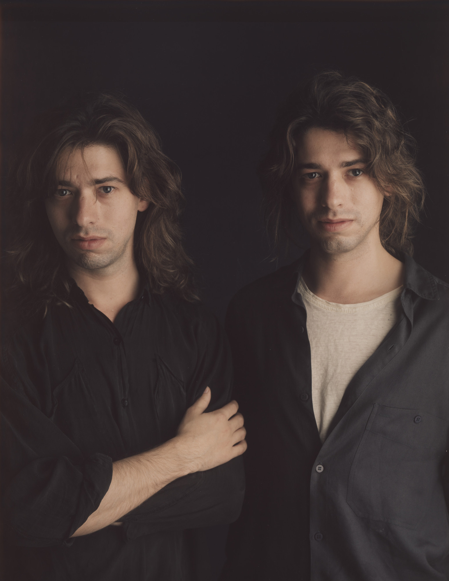 Timothy Greenfield-Sanders. Doug Starn and Mike Starn. March 1988 | MoMA