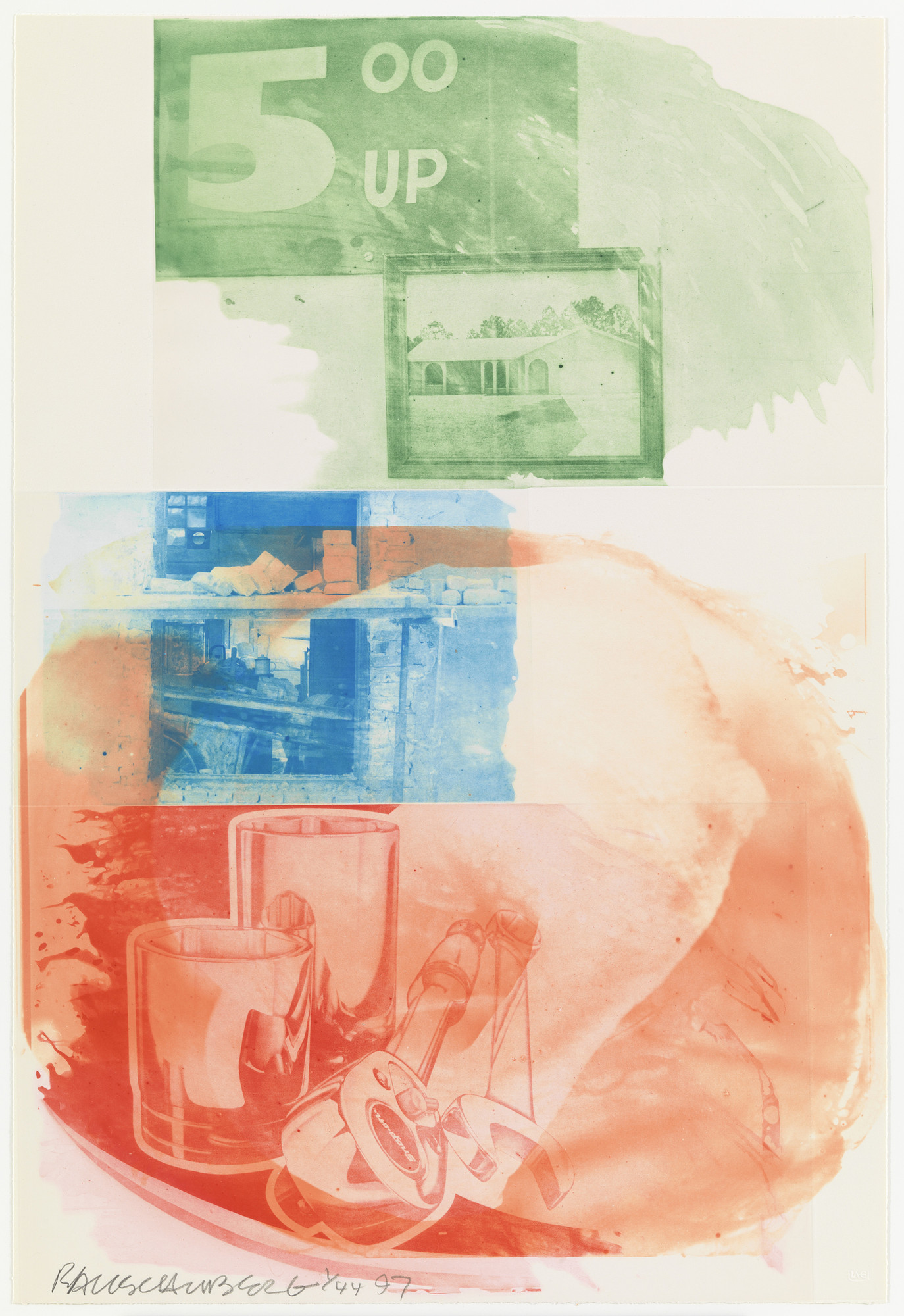 Robert Rauschenberg. Collateral from Ground Rules. 1997 | MoMA