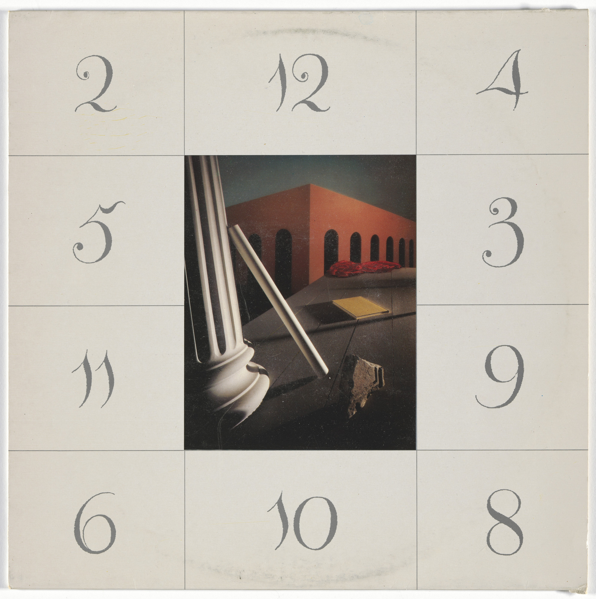 Peter Saville, Trevor Key, Factory Records, Manchester. Album cover for ...