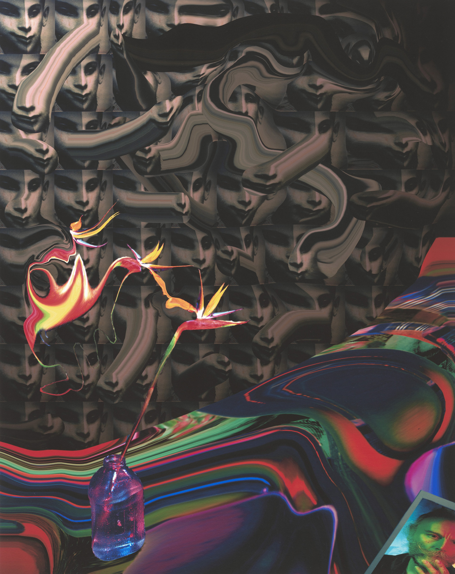 Lucas Samaras. Heads Mix Table 32. 2003 | MoMA