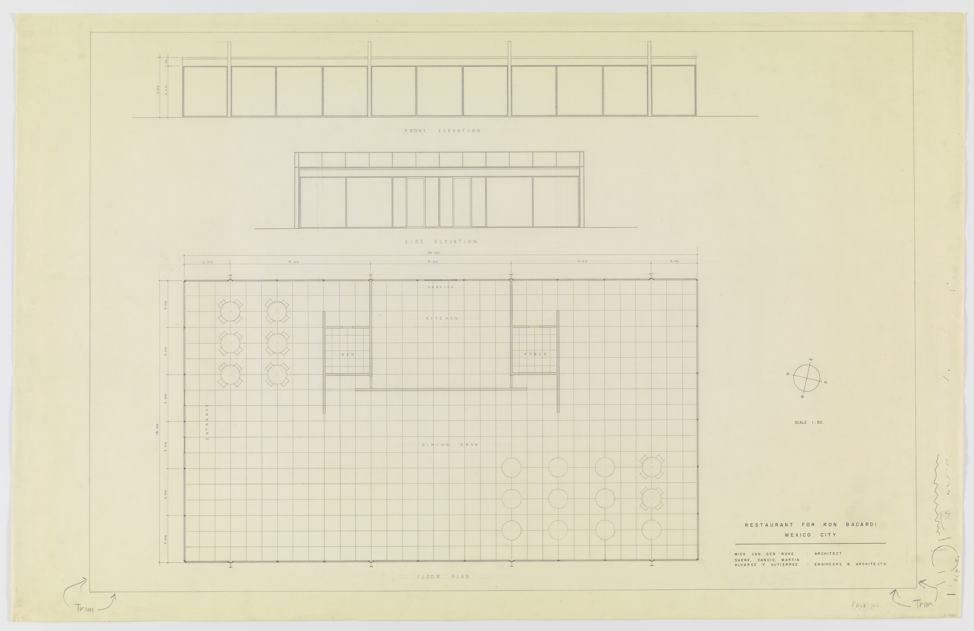 Ludwig Mies van der Rohe. Ron Bacardí y Compañía, S.A., Administration ...
