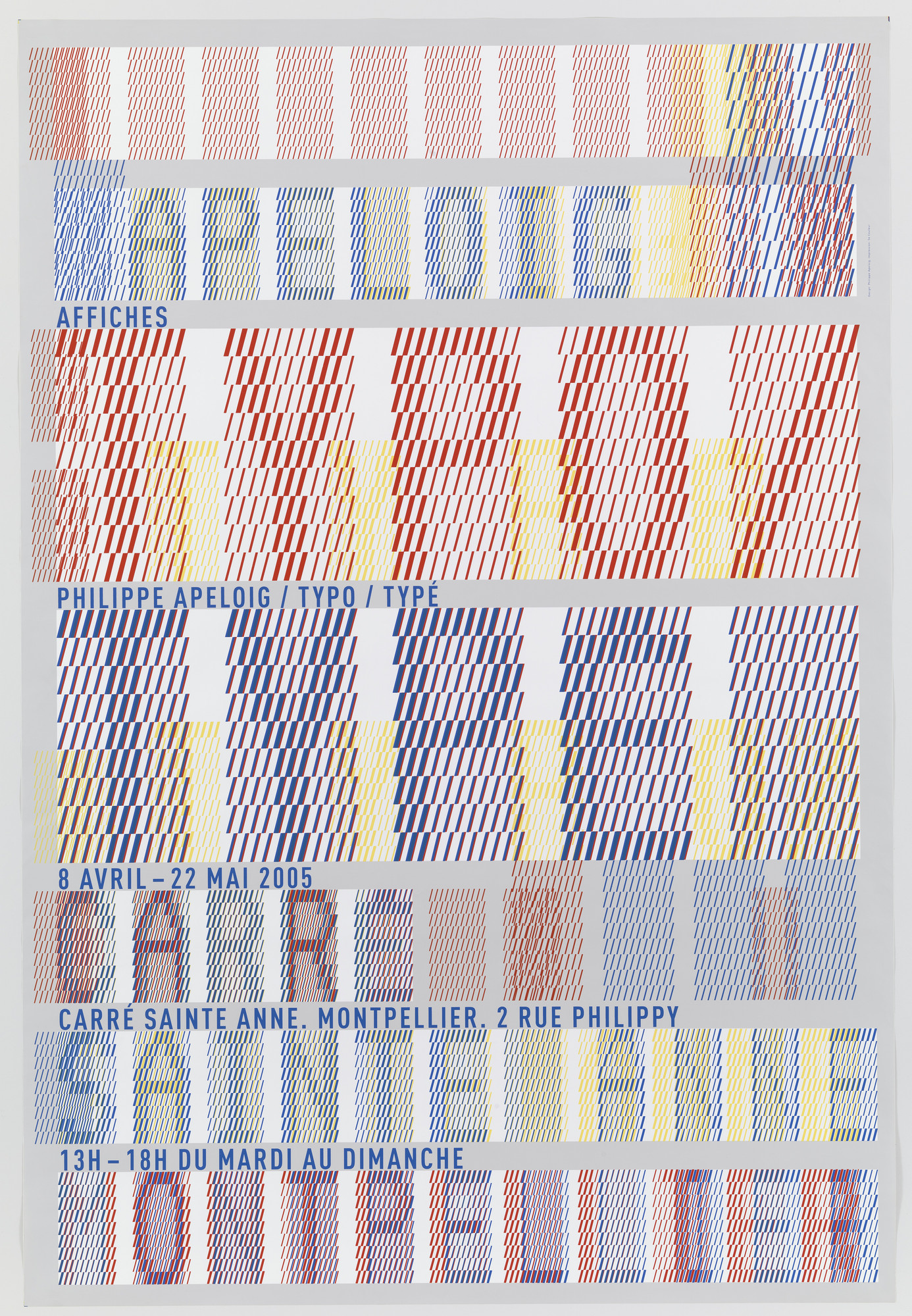 Philippe Apeloig. Typo Typé. 2005 | MoMA
