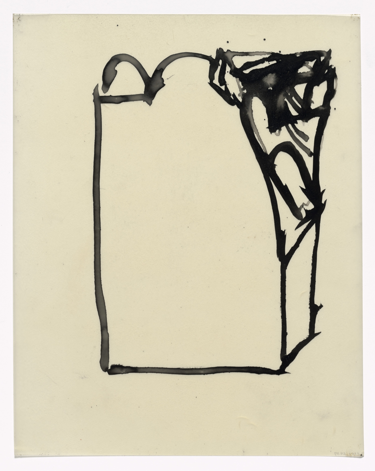 Grace Hartigan. Preparatory drawing for In Memory of My Feelings. 1967 ...