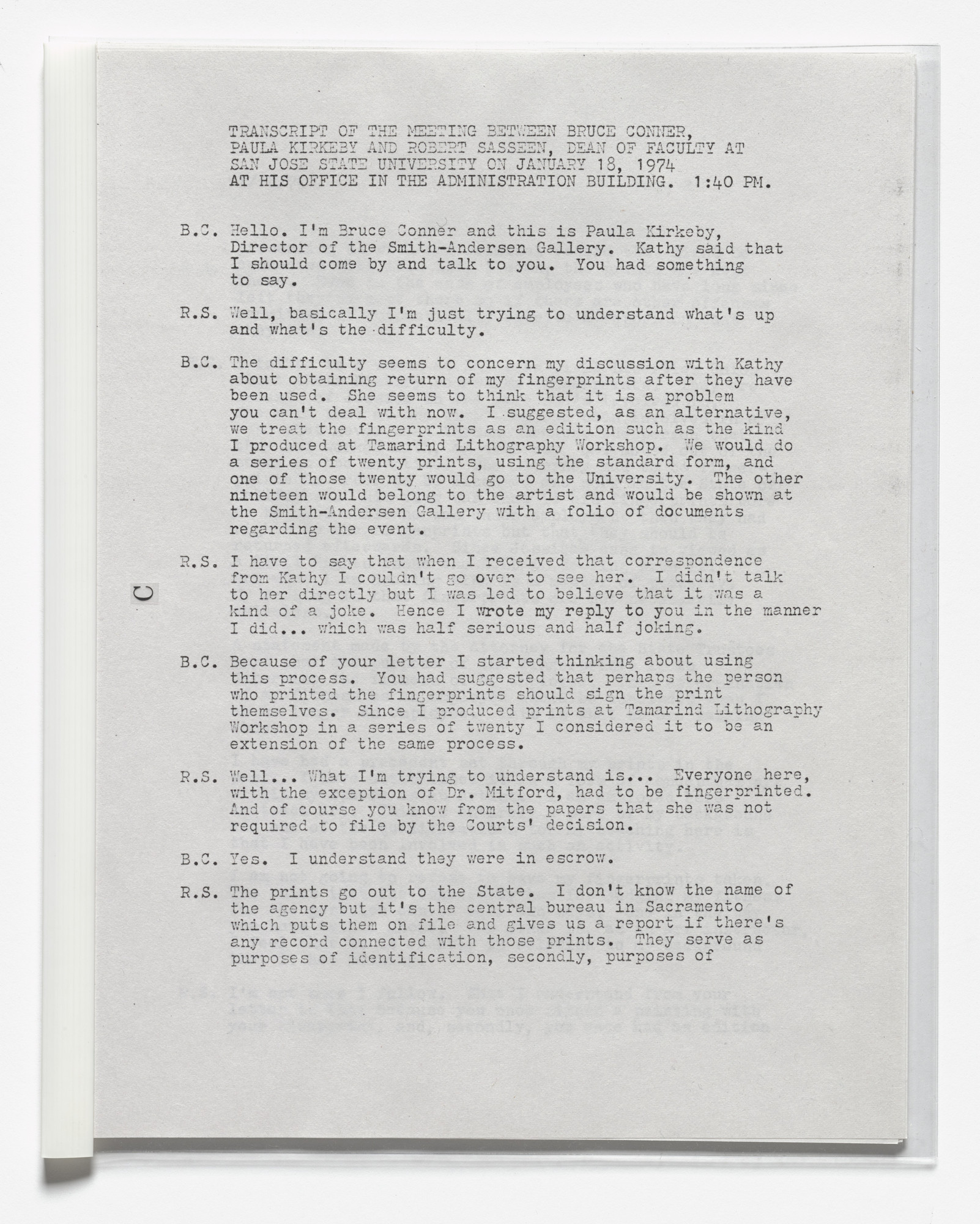 Bruce Conner. PRINTS. 1974 | MoMA