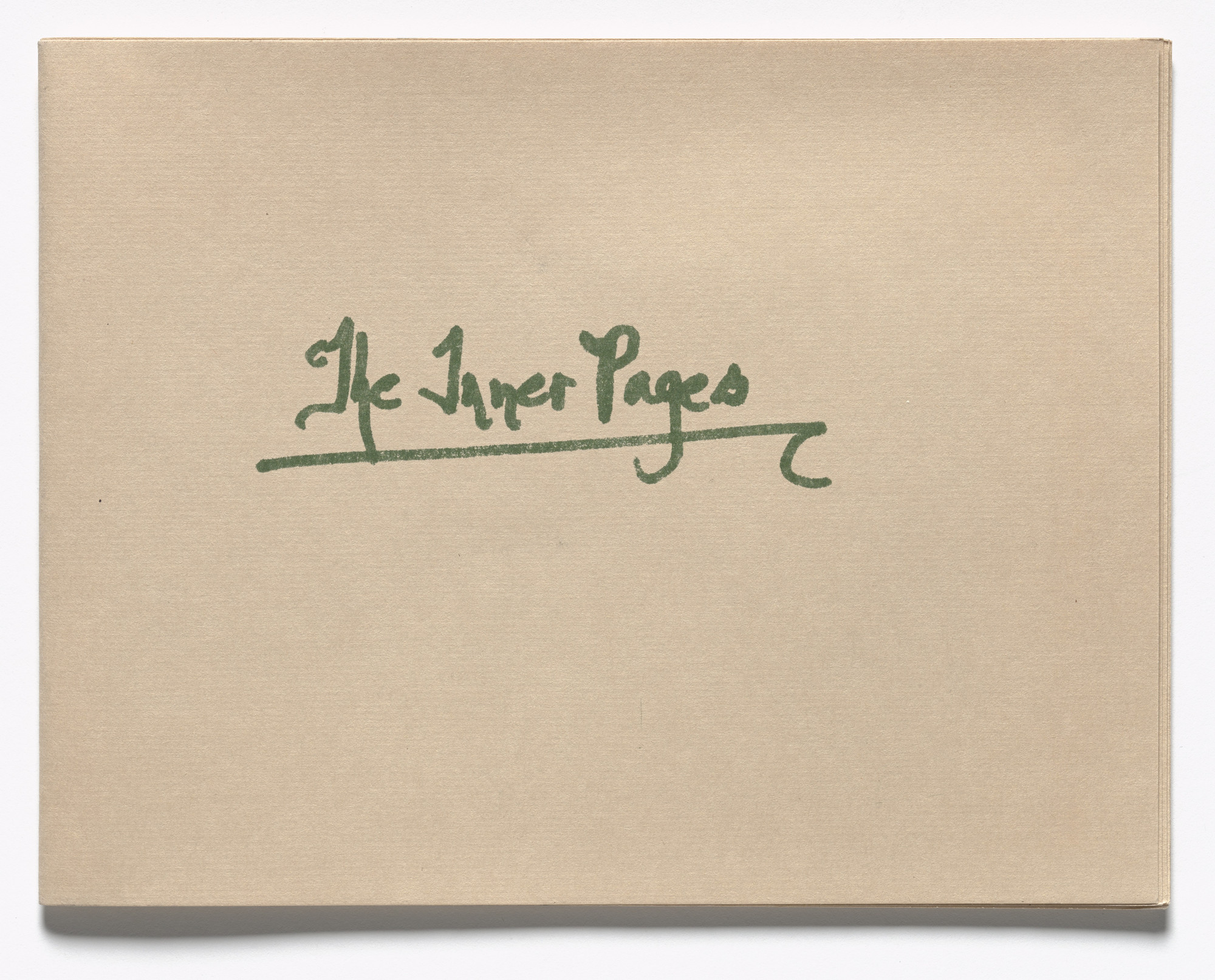 Angus MacLise. The Inner Pages from S.M.S. No. 5. 1968 | MoMA