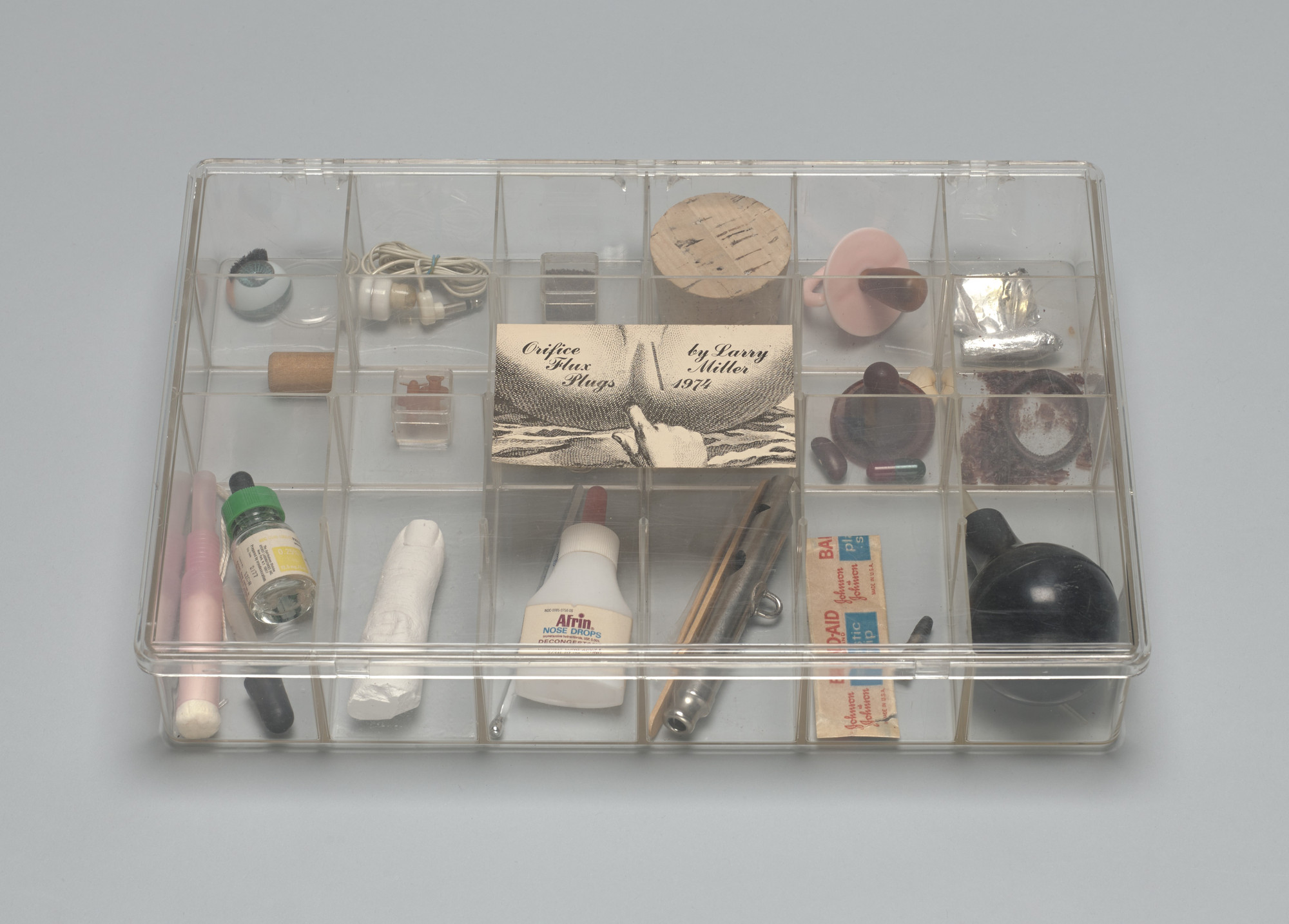 Larry Miller. Orifice Flux Plugs. 1974 | MoMA