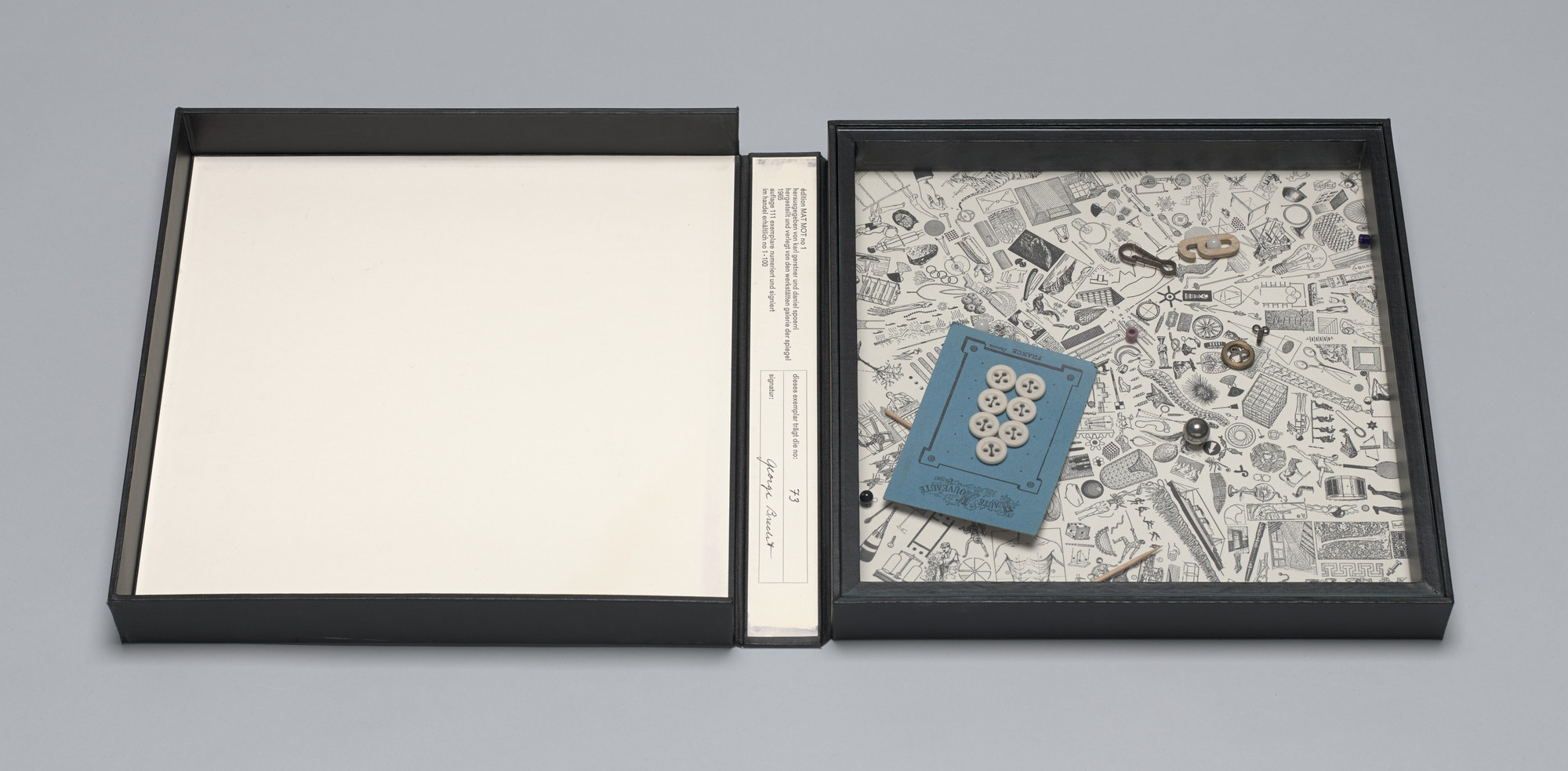 George Brecht. The Universal Machine. 1965 | MoMA