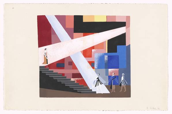 Alexandra Exter: Stage Sets (Alexandra Exter: Décors de théâtre) | MoMA