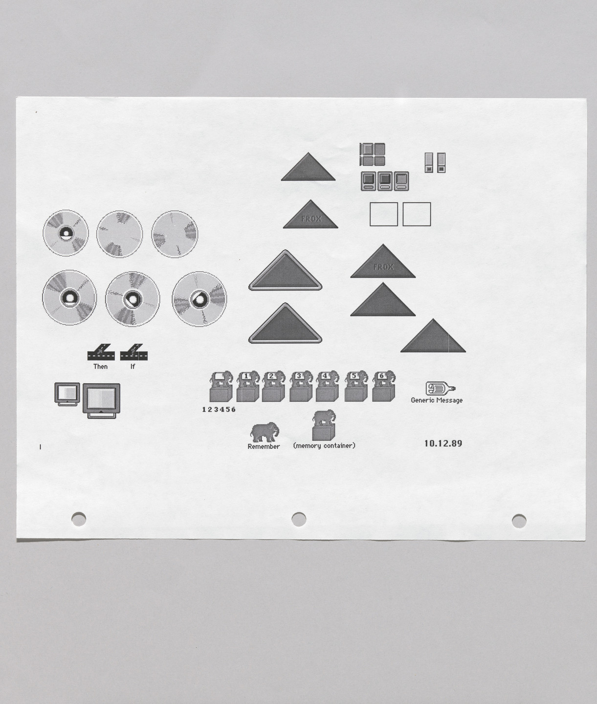 Susan Kare. Graphic Icons. | MoMA
