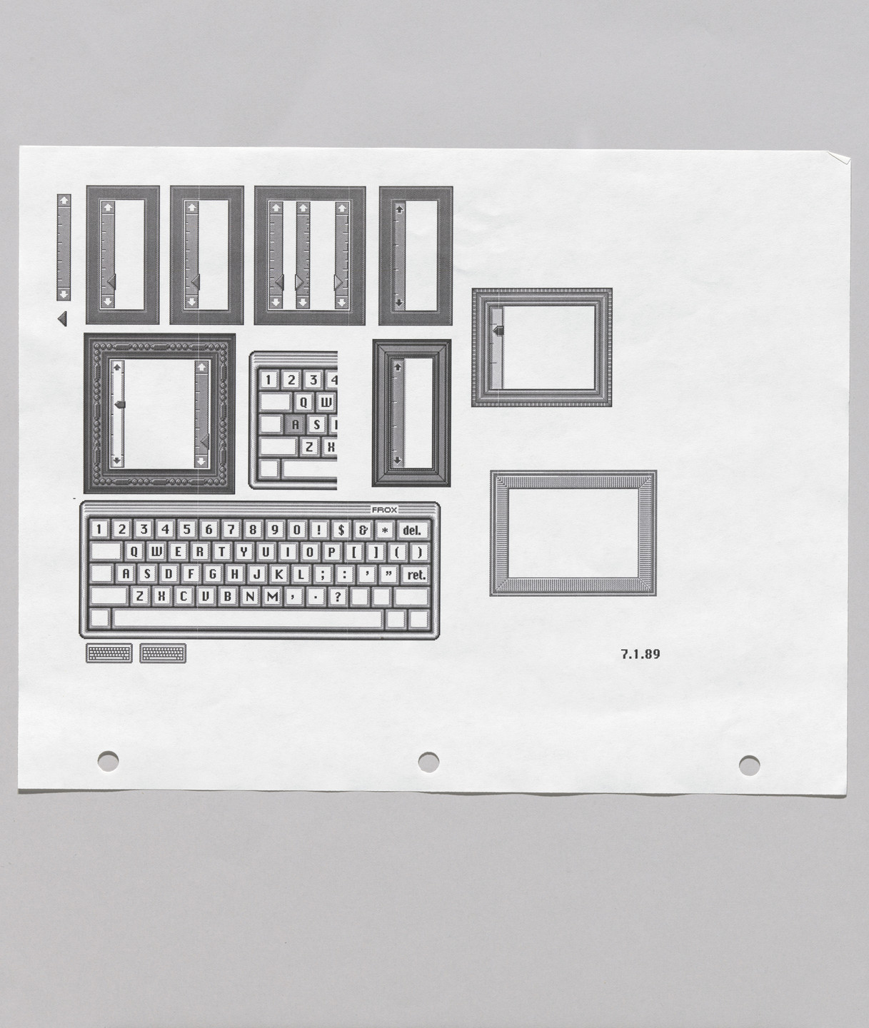 Susan Kare. Graphic Icons. | MoMA
