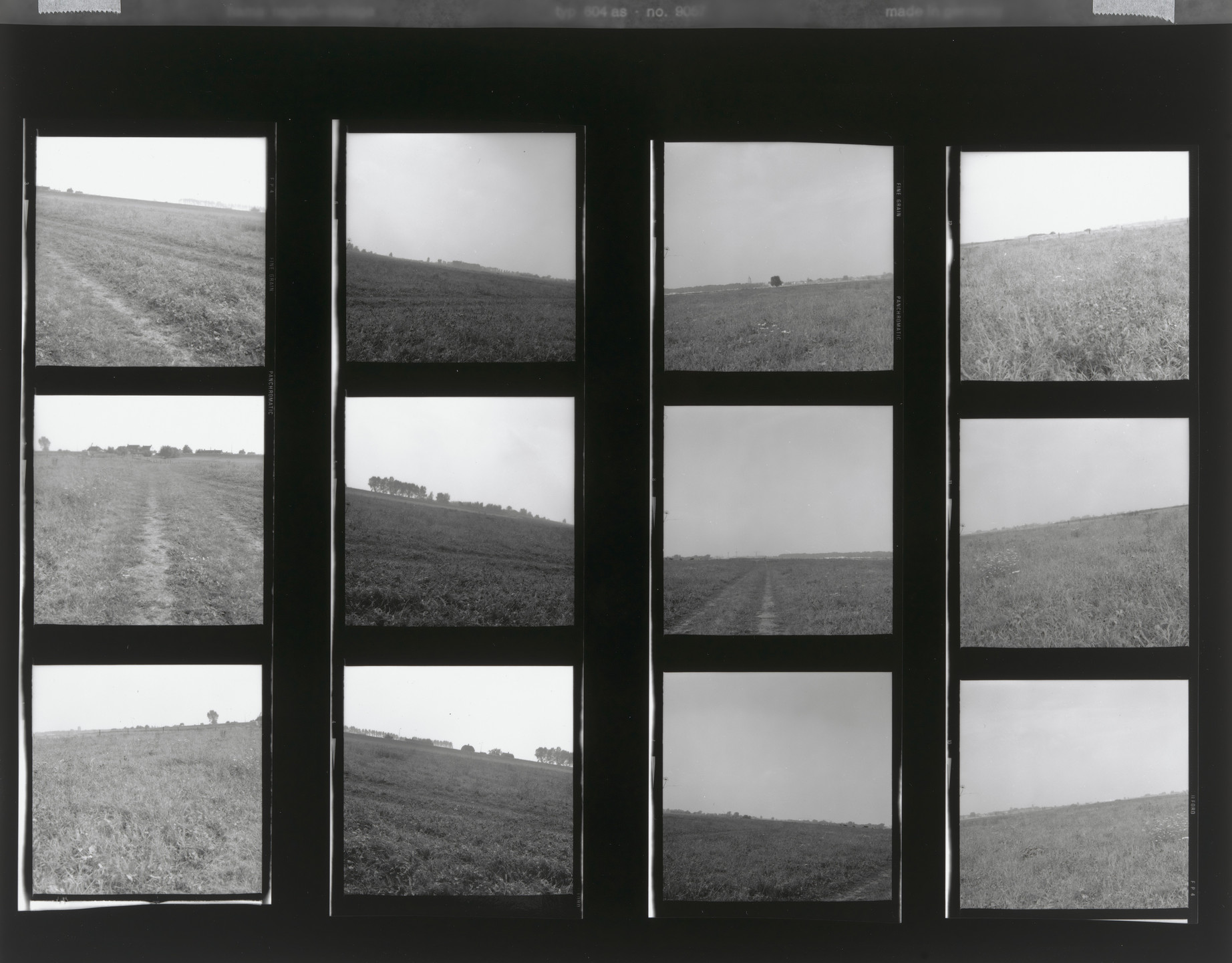 Jan Dibbets. Landscape Panoramas. 1971 | MoMA