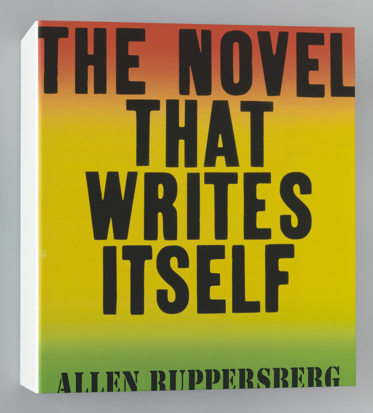 Allen Ruppersberg. The Novel That Writes Itself. 2014 | MoMA