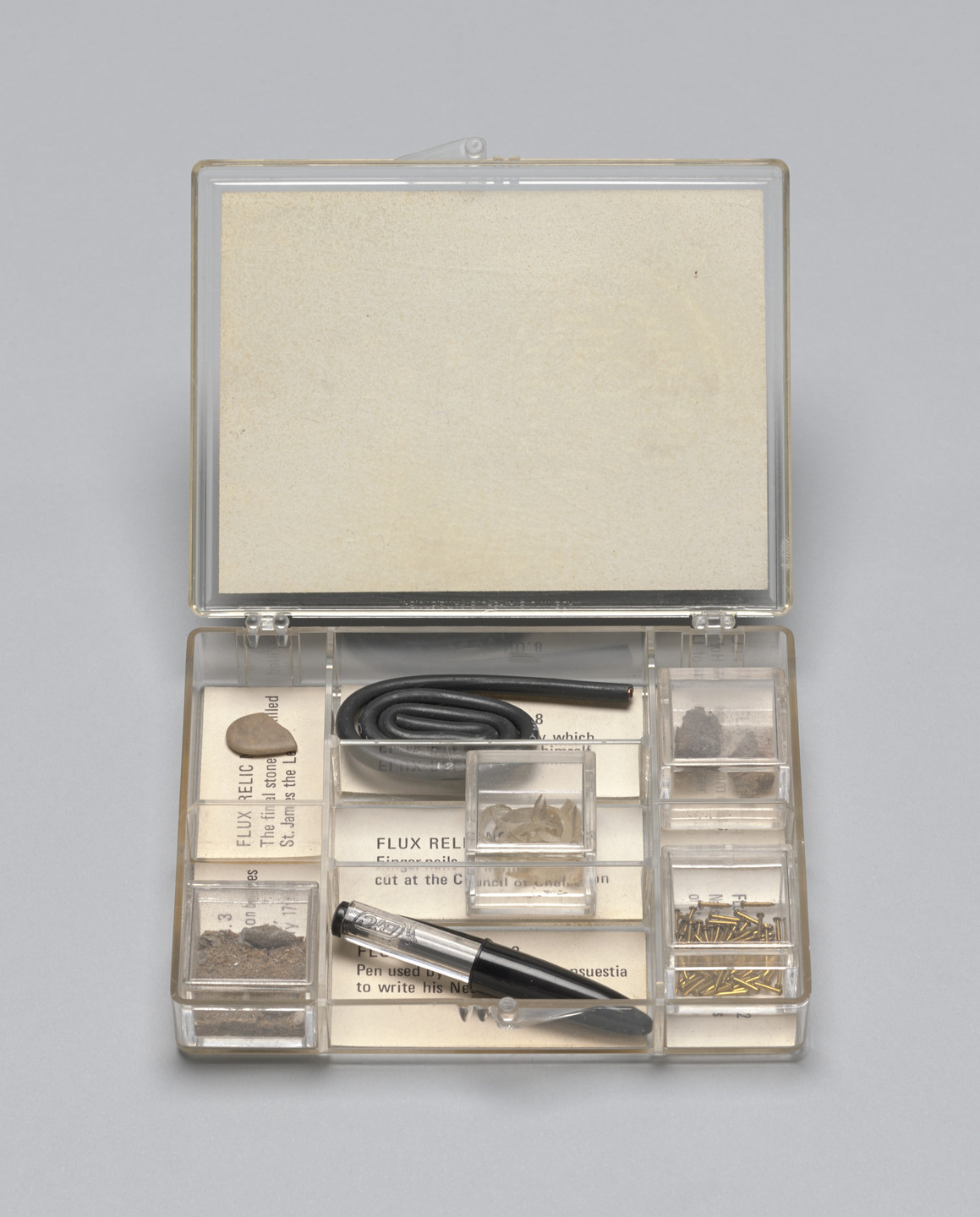 Geoffrey Hendricks. Flux Reliquary. c. 1970 | MoMA