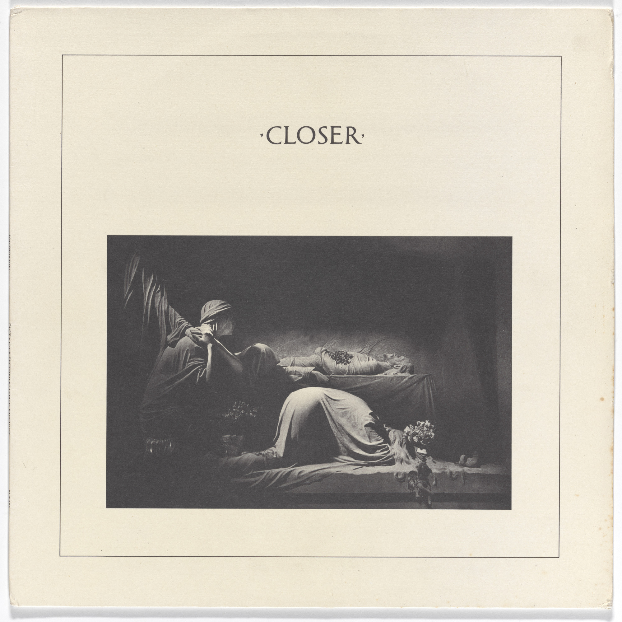 Peter Saville, Martyn Atkins, Bernard Pierre Wolff. Album cover for Joy ...