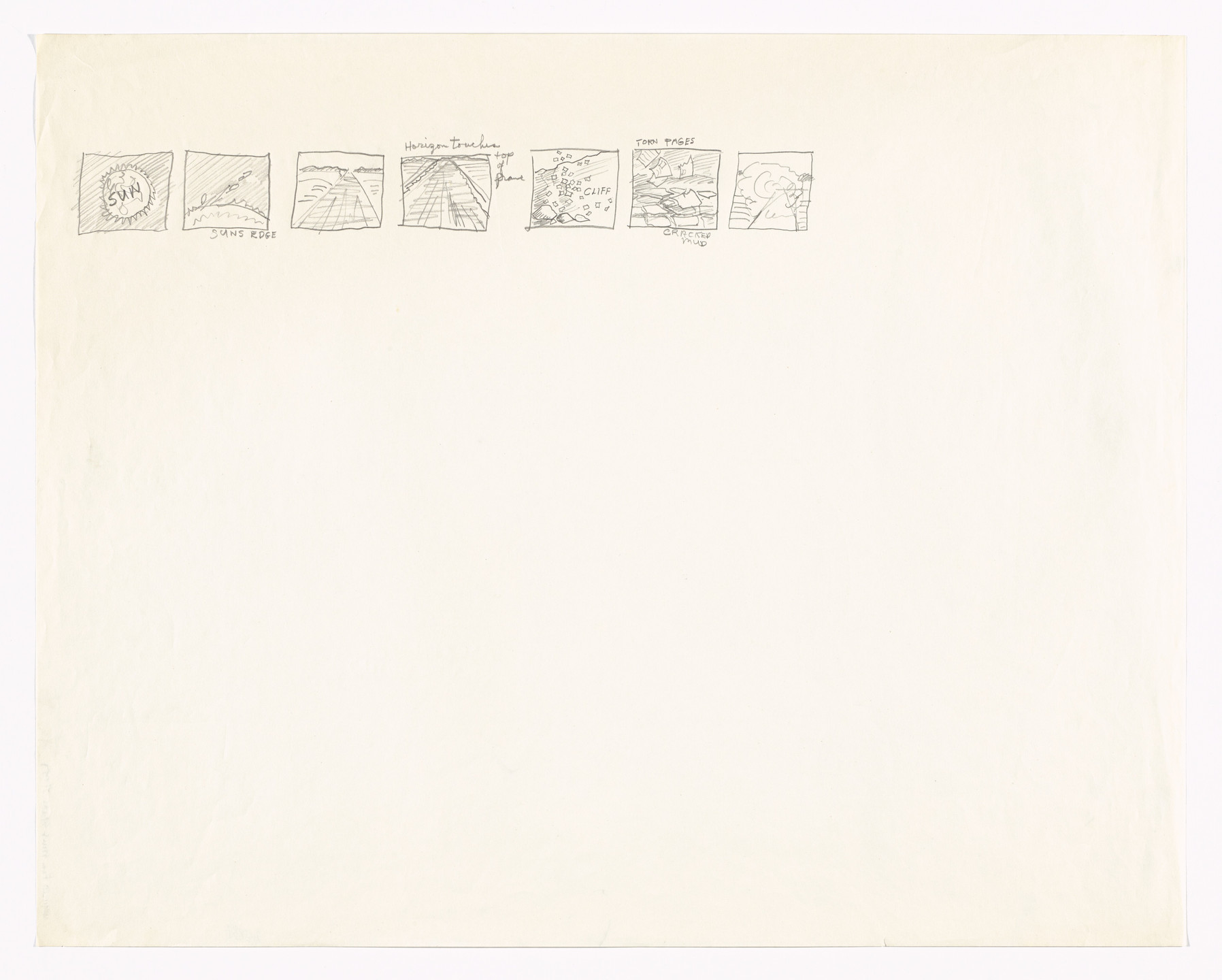 Robert Smithson. Untitled (Film Stills Spiral Jetty). n.d. | MoMA